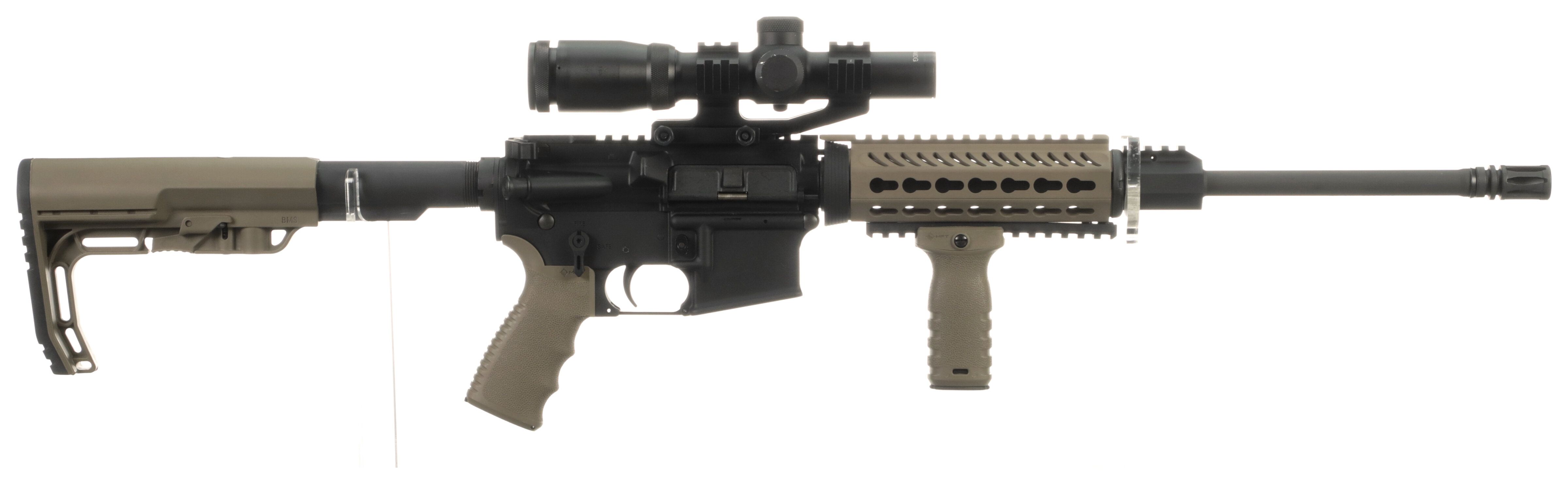 DPMS Panther Arms Model A-15 Semi-Automatic Rifle with Scope | Rock ...