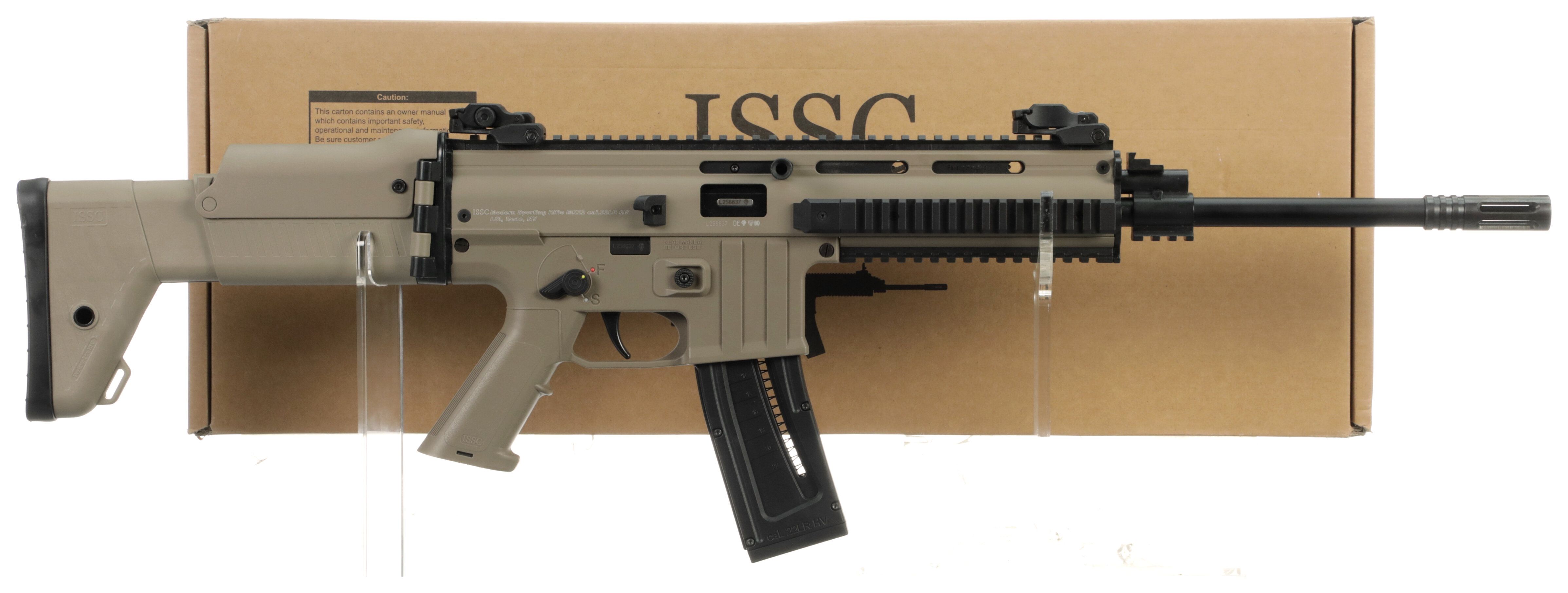 ISSC MK22 Semi-Automatic Rifle with Box | Rock Island Auction