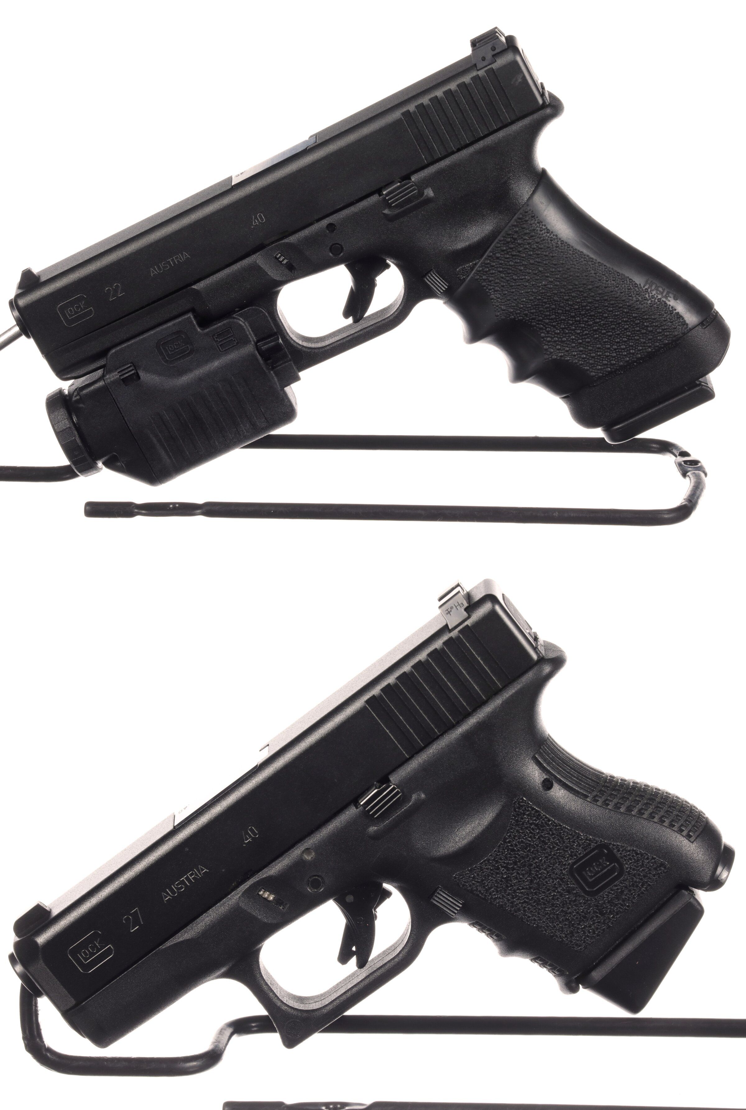 Two Glock Semi-Automatic Pistols | Rock Island Auction