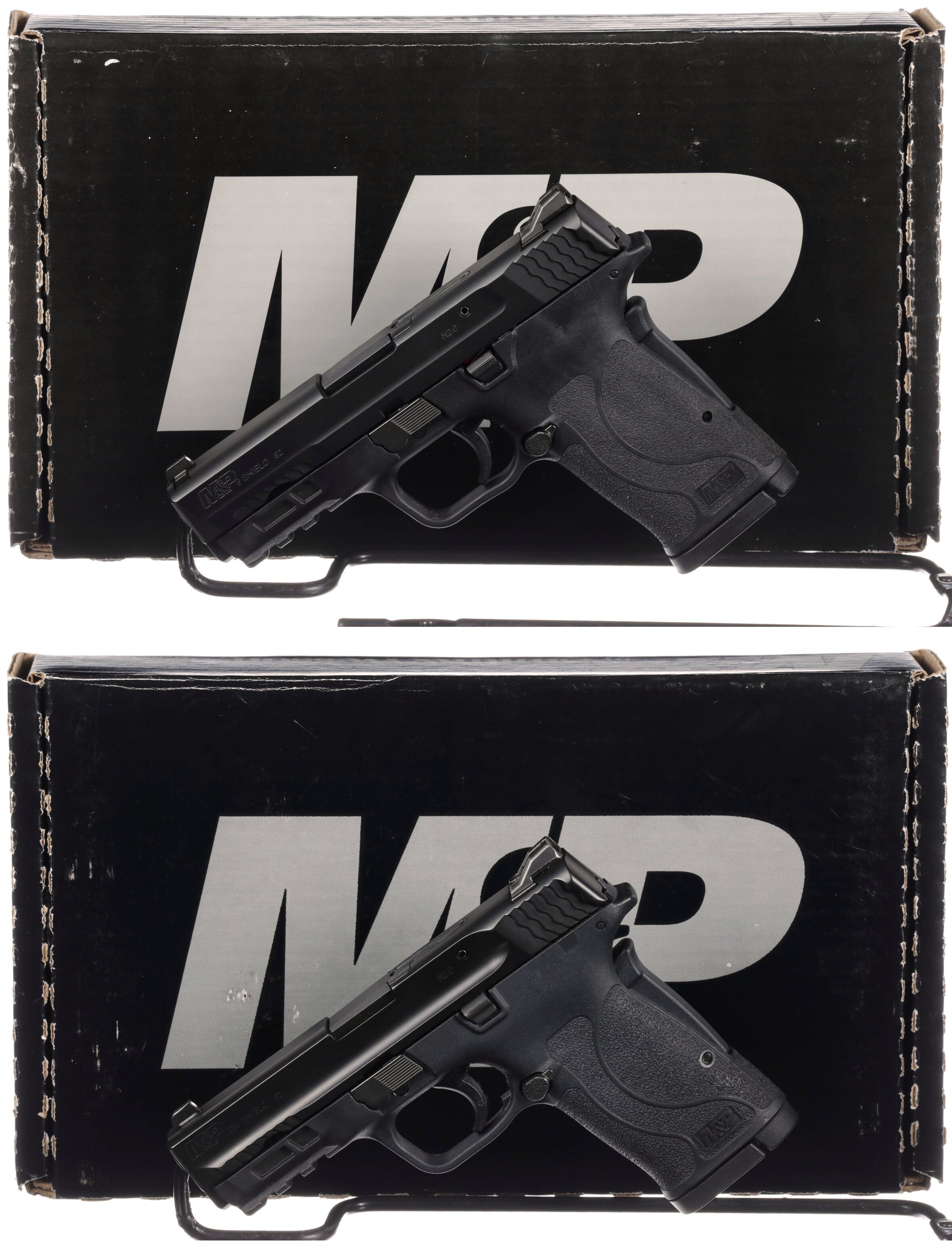 Two Smith & Wesson M&P Semi-Automatic Pistols with Boxes | Rock Island ...