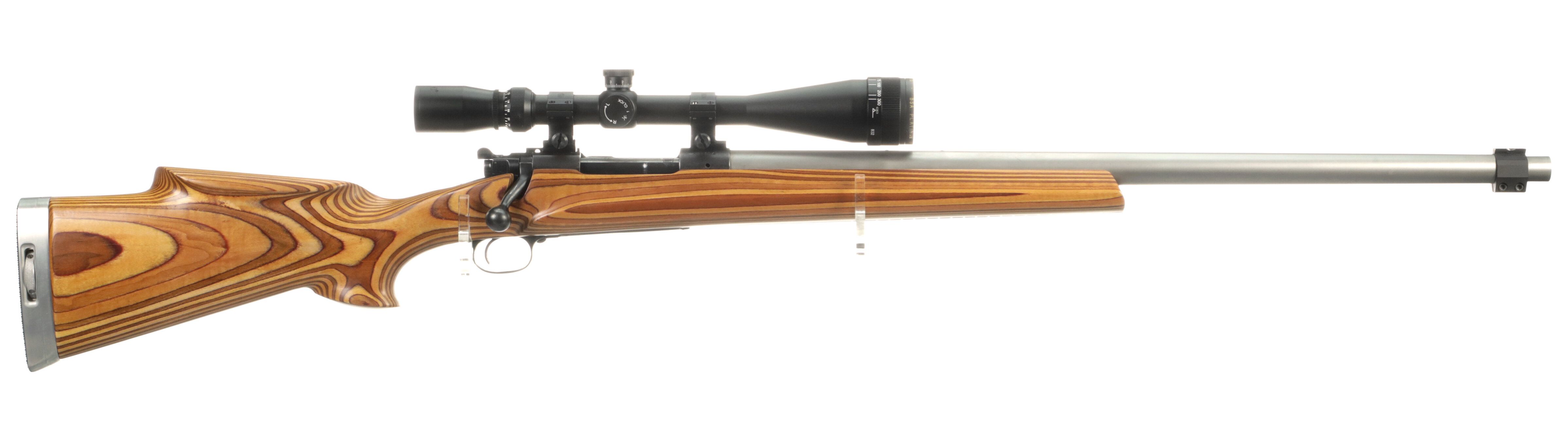 Winchester Model 70 Bolt Action Target Style Rifle with Scope | Rock ...
