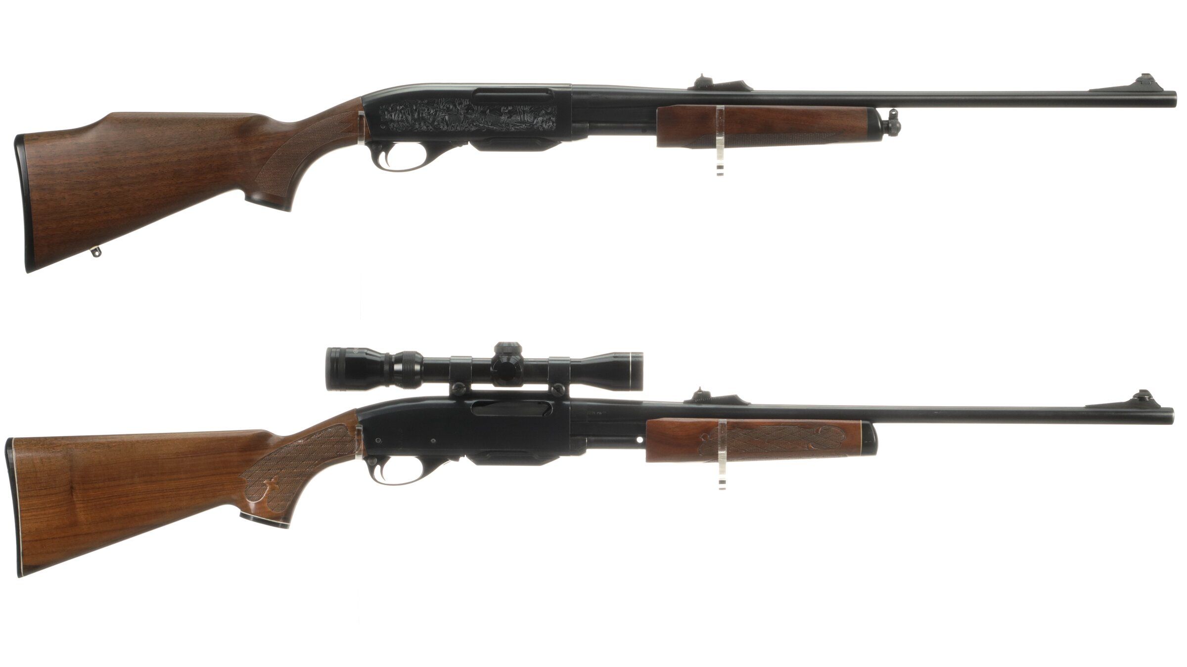 Two Remington Slide Action Rifles | Rock Island Auction
