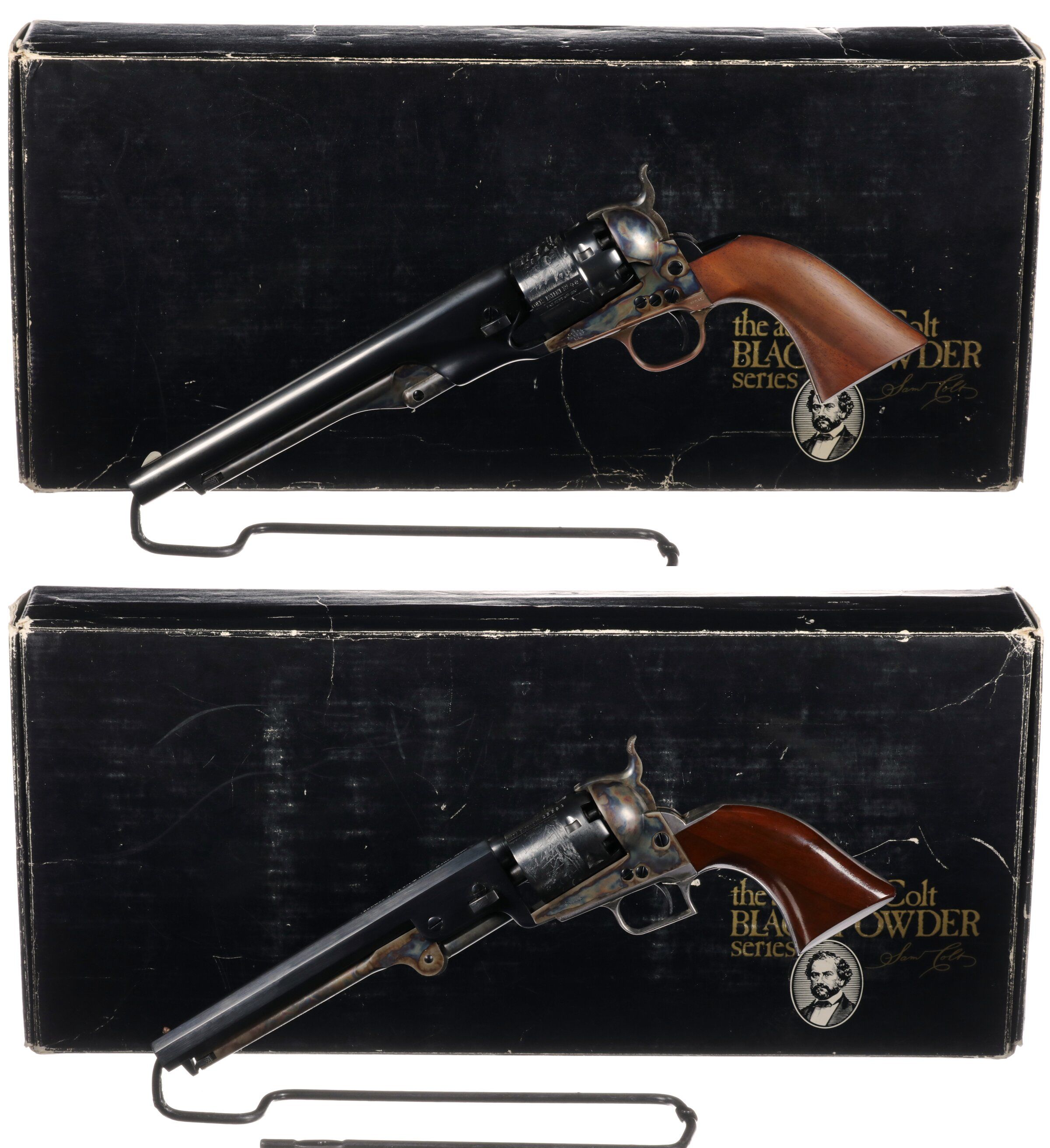 Two Colt Black Powder Series Percussion Revolvers with Boxes | Rock ...