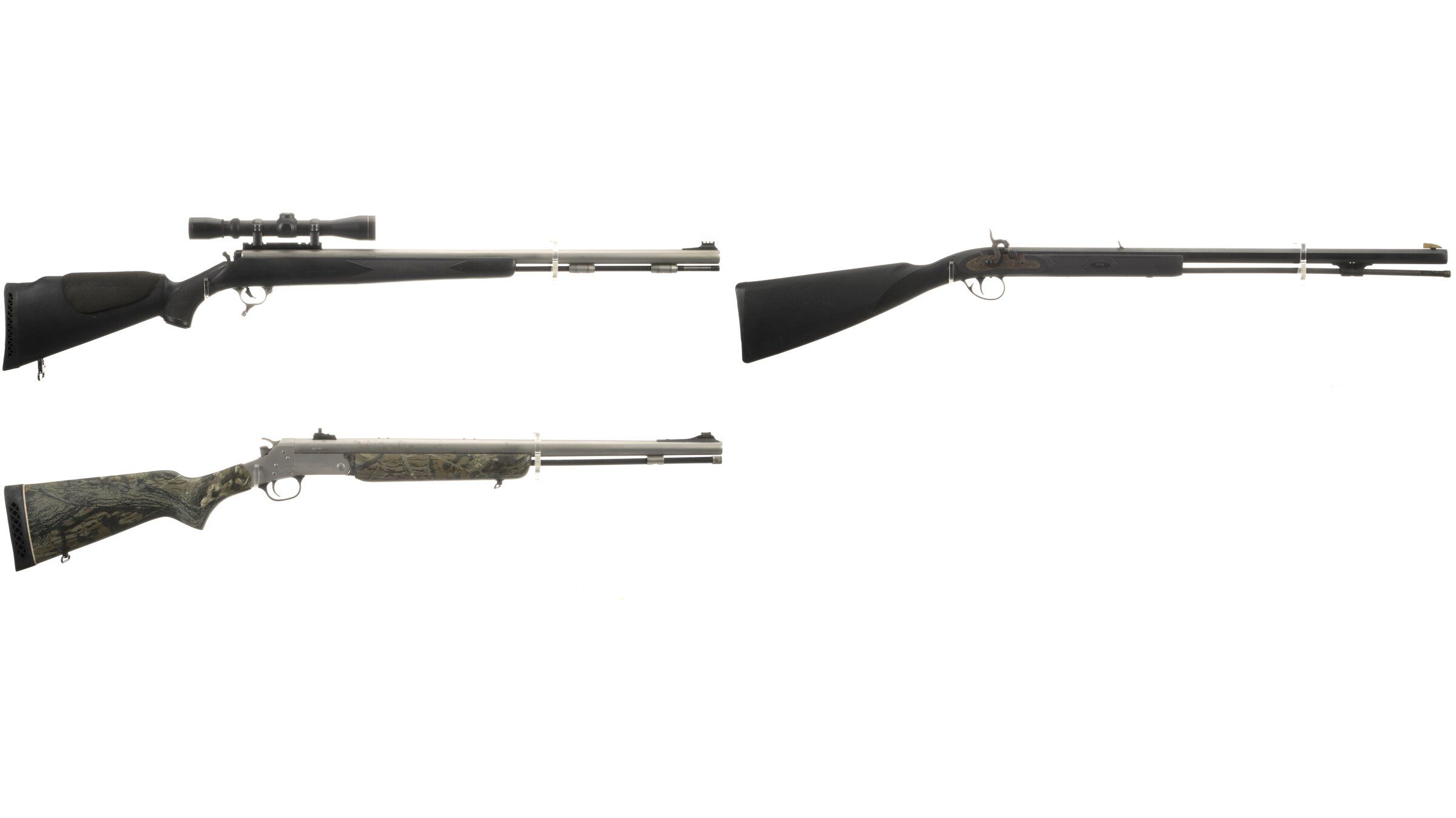 Three Contemporary Percussion Rifles | Rock Island Auction