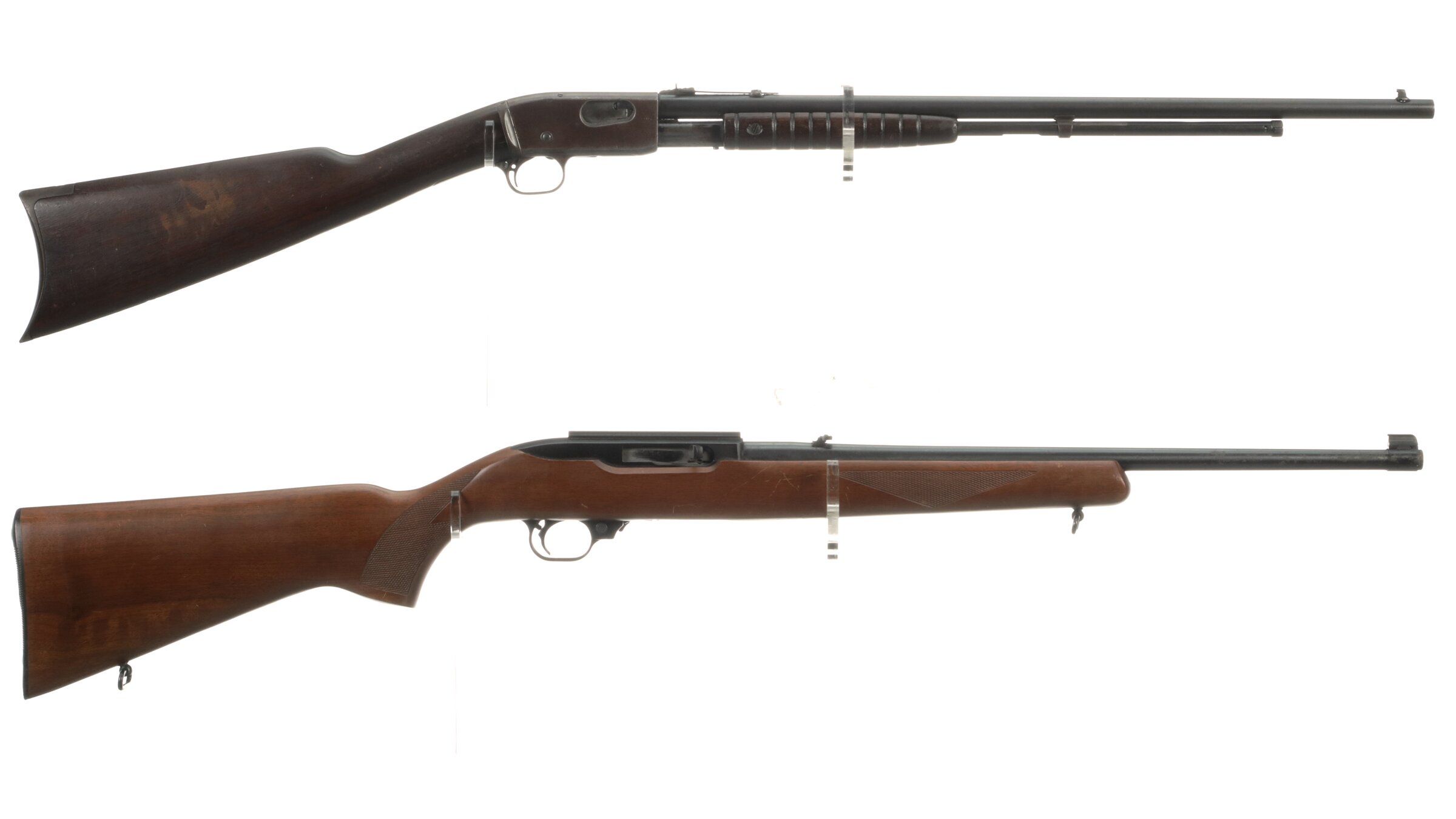 Two Rifles | Rock Island Auction
