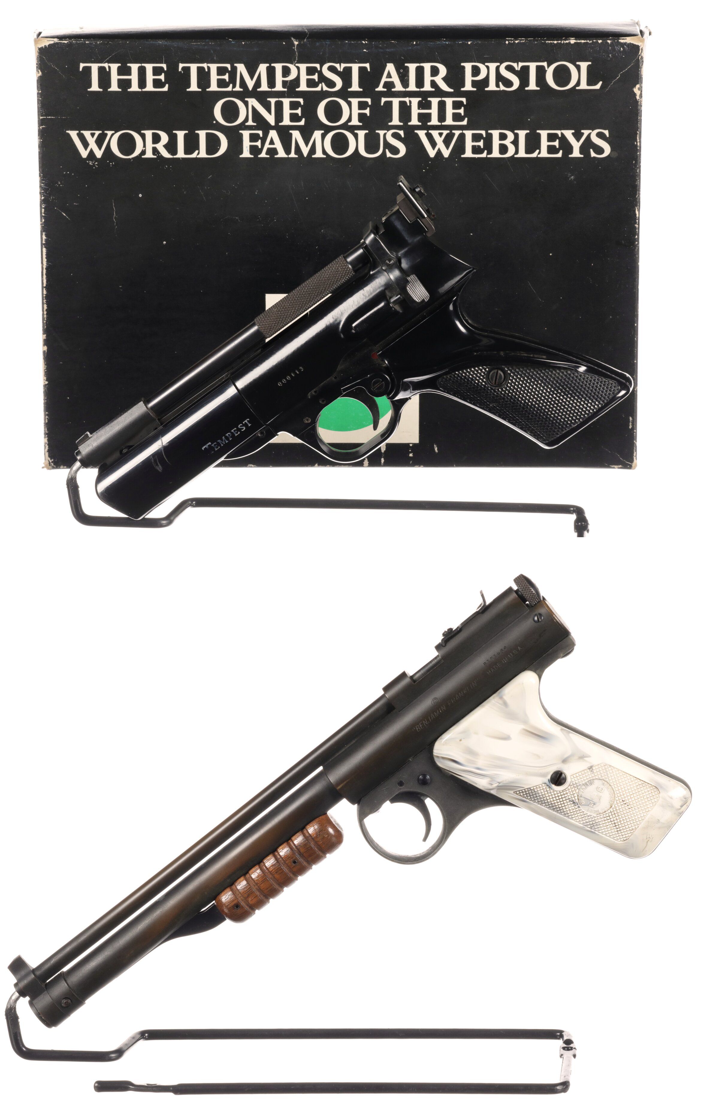 Two Air-Pistols | Rock Island Auction