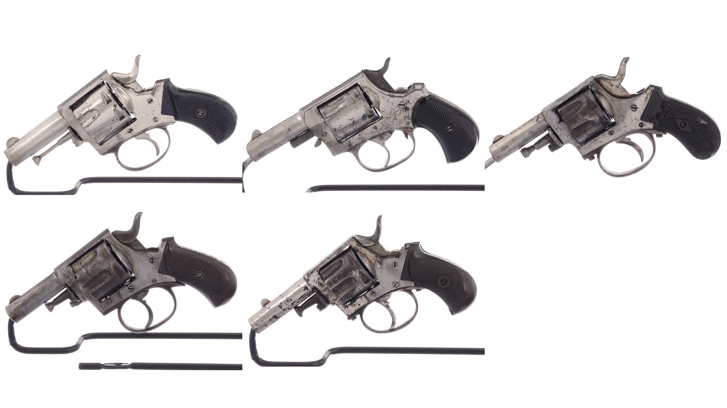 Five Double Action Revolvers | Rock Island Auction