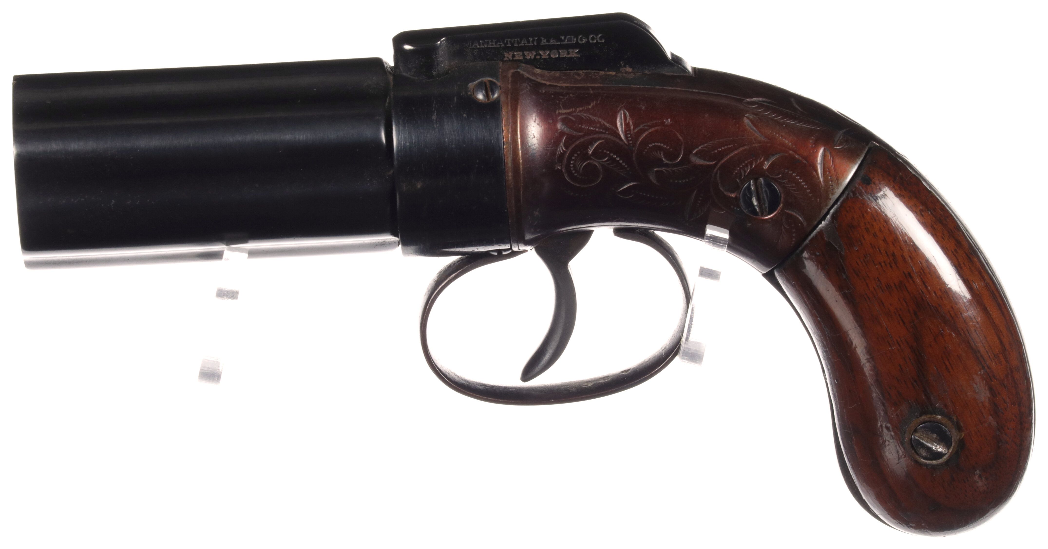 Manhattan Firearms Co. Percussion Pepperbox Revolver | Rock Island Auction
