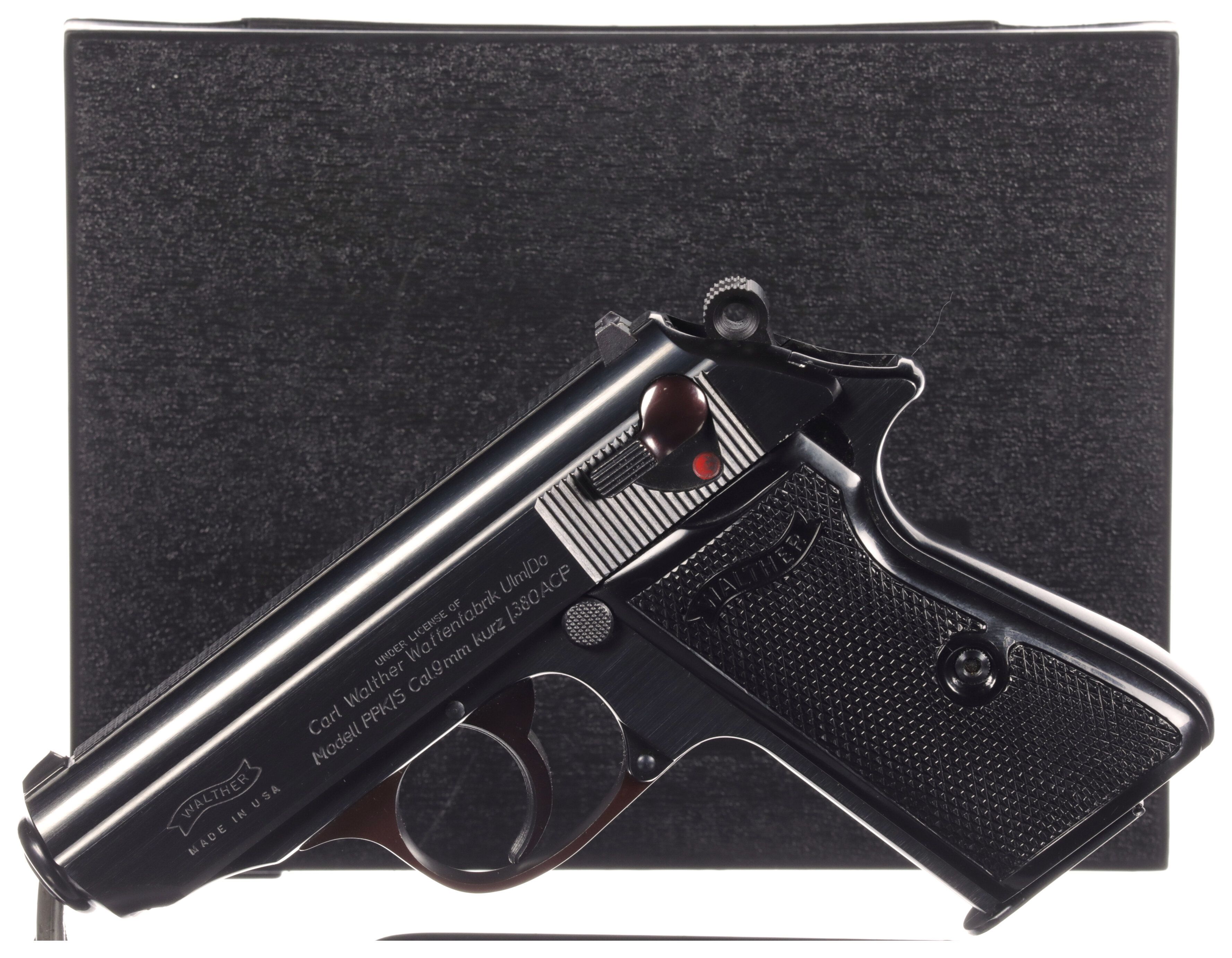 Walther/Interarms PPK/S Semi-Automatic Pistol with Case | Rock Island ...