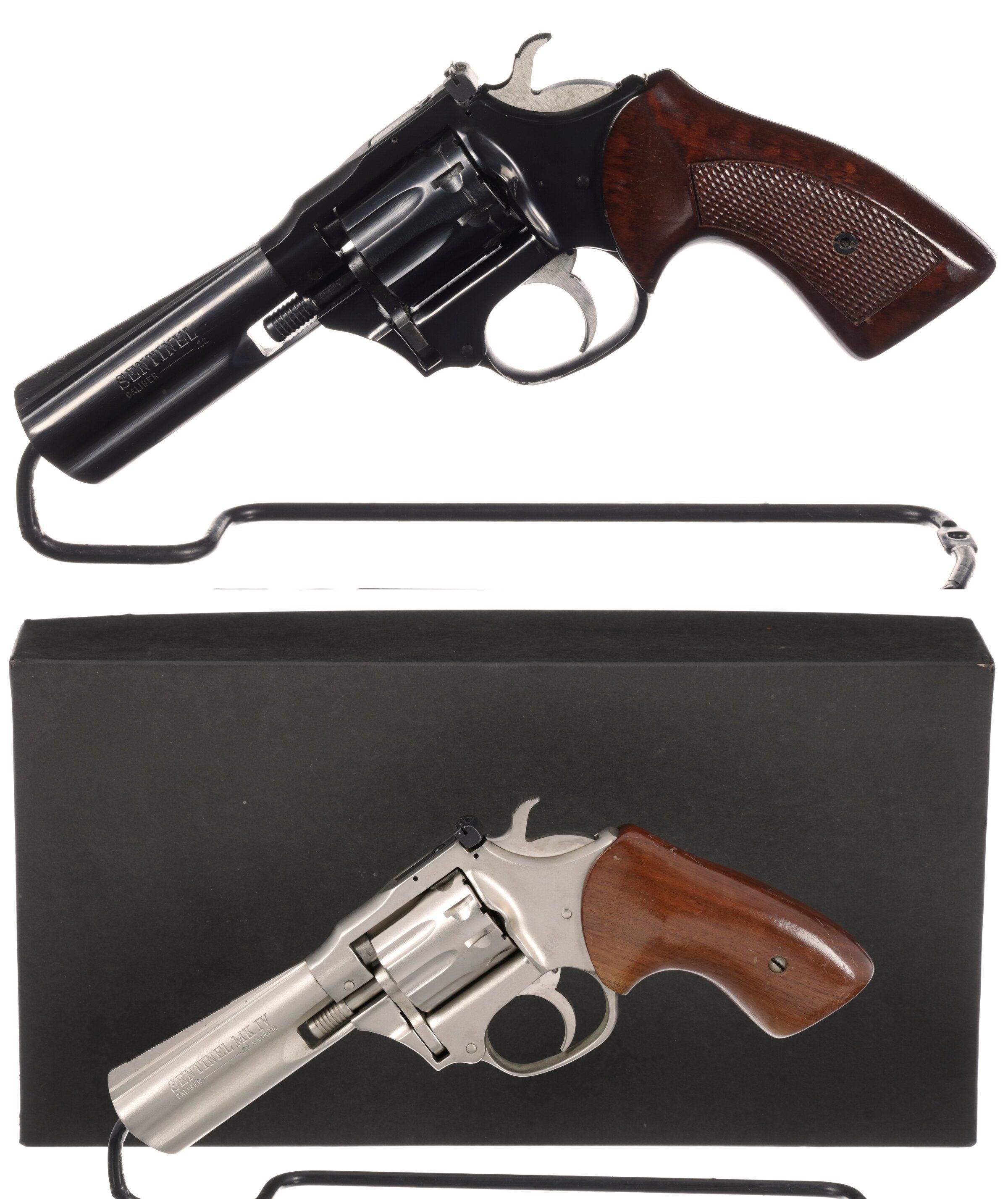 Two High Standard Sentinel Double Action Revolvers with Boxes | Rock ...