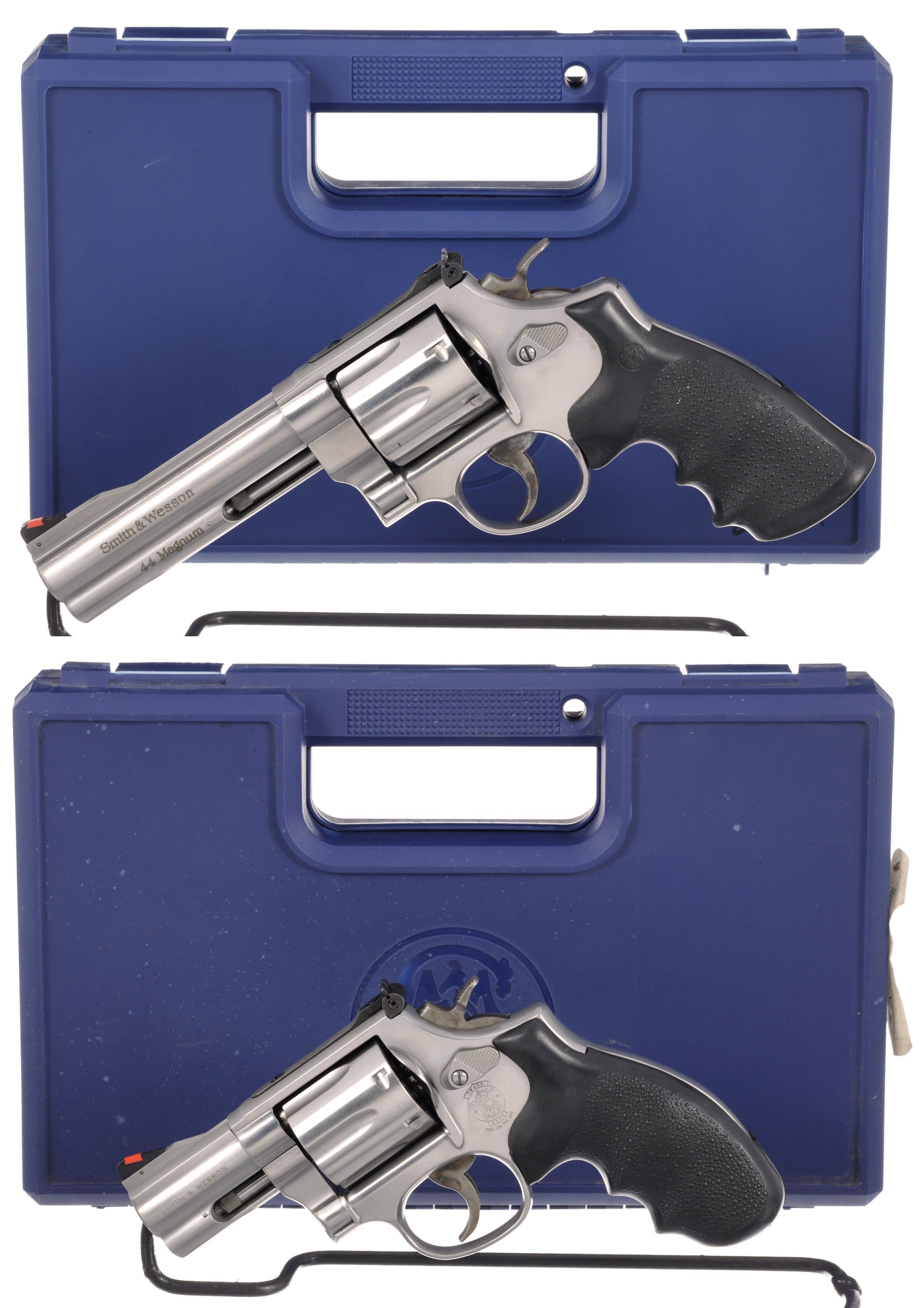 Two Smith & Wesson Double Action Revolvers with Cases | Rock Island Auction