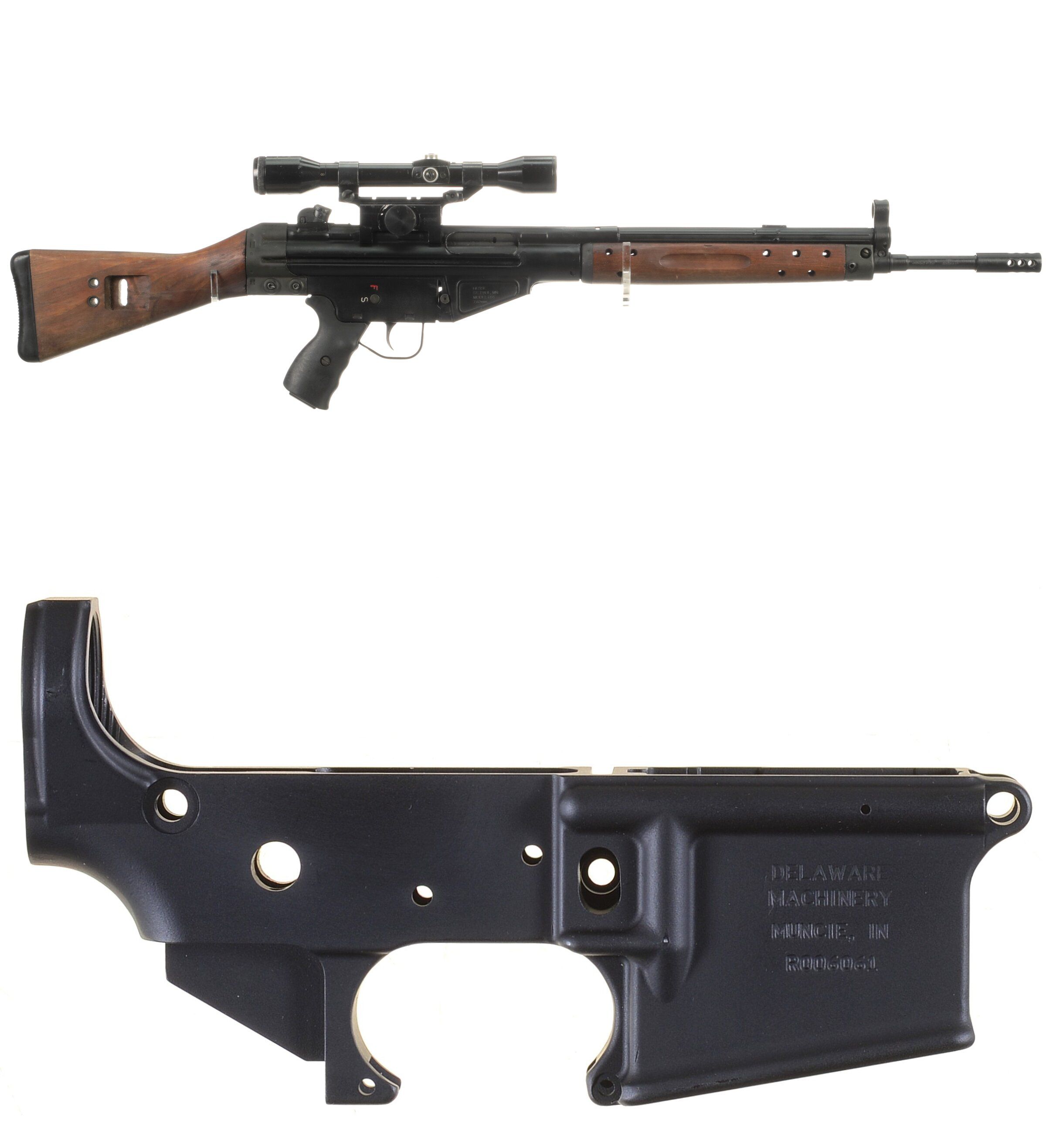 Hesse Arms Model H91 Rifle and an AR-15 Style Lower Receiver | Rock ...