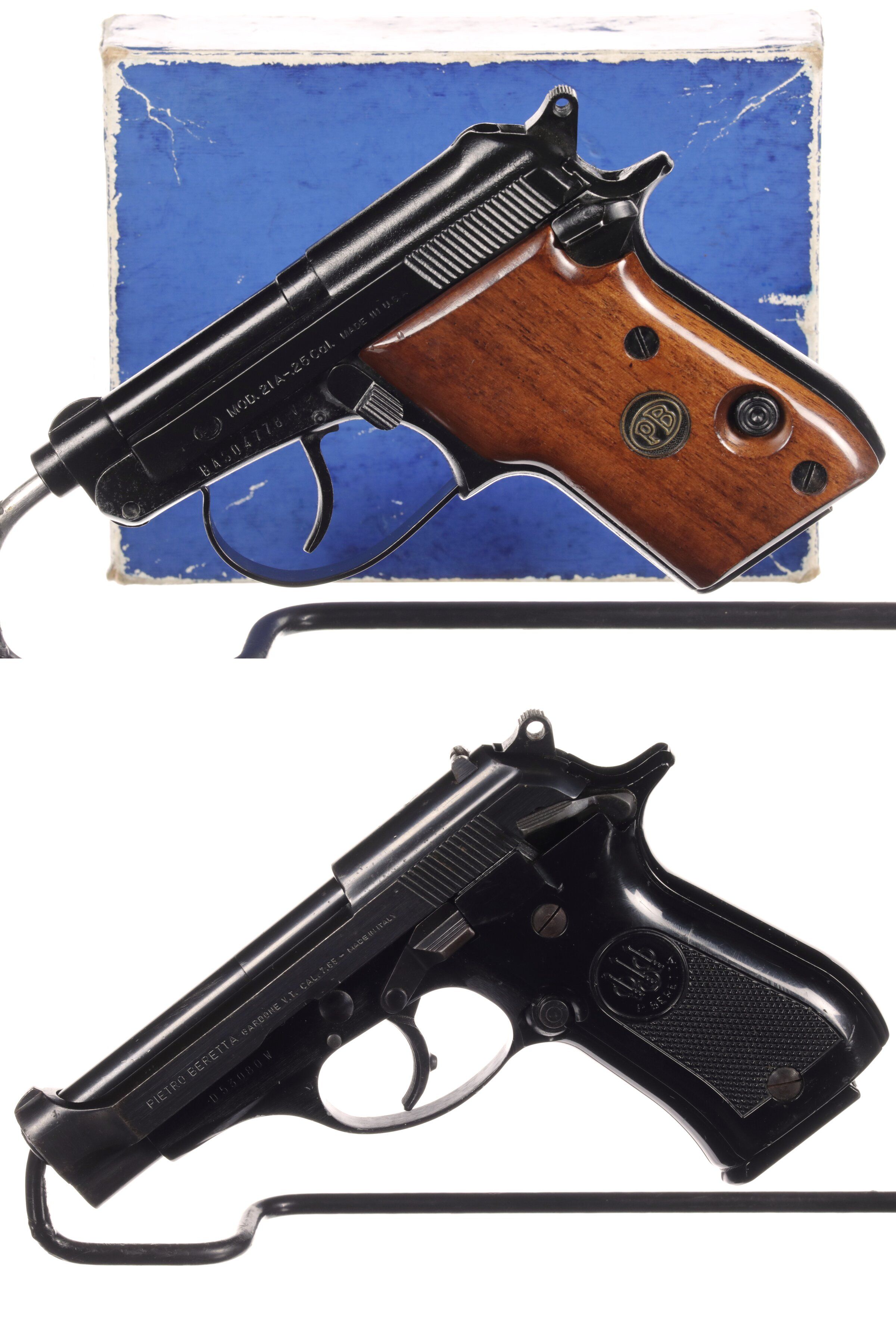 Two Beretta Semi-Automatic Pistols | Rock Island Auction