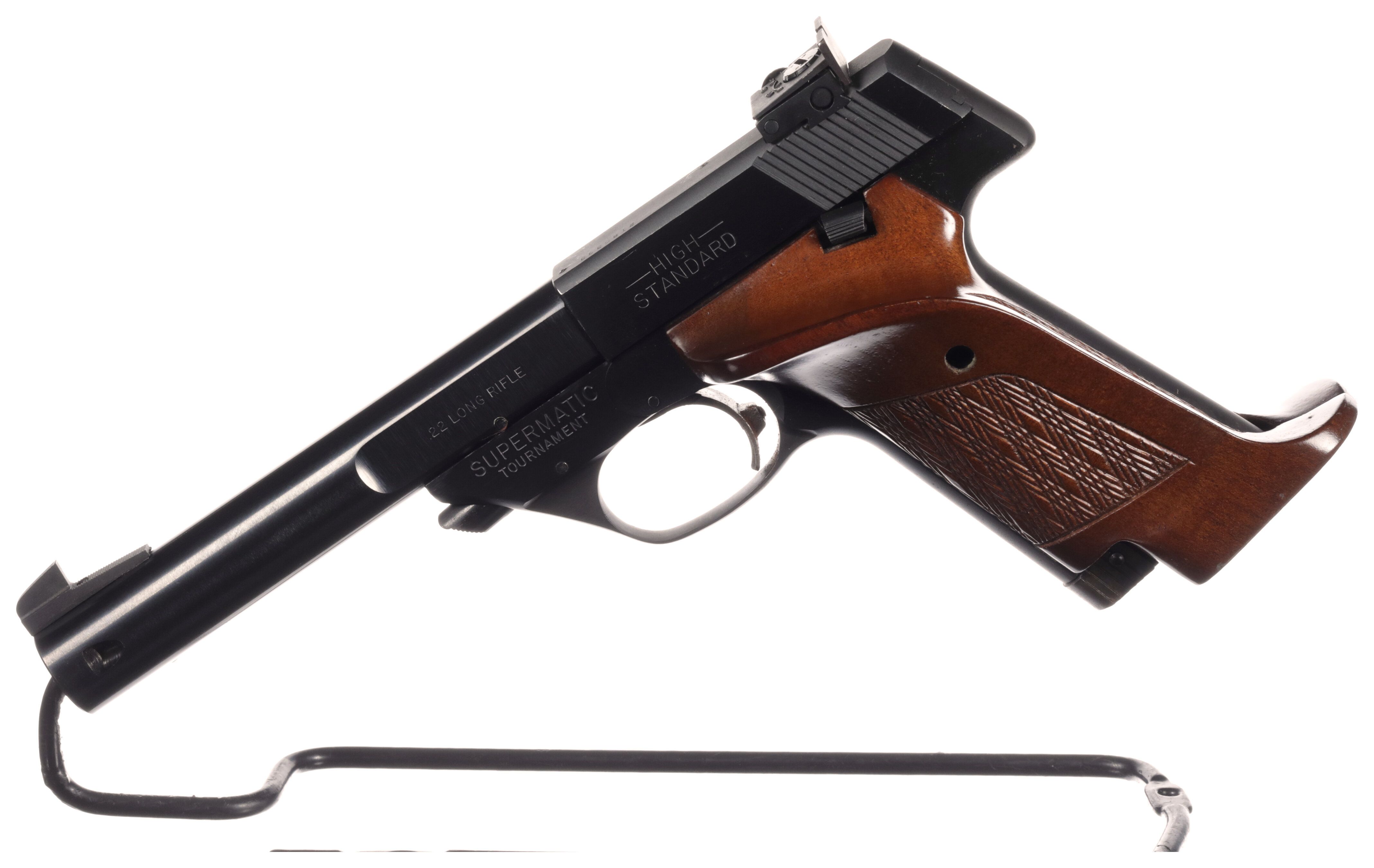 High Standard Model 107 Military Supermatic Tournament Pistol | Rock ...