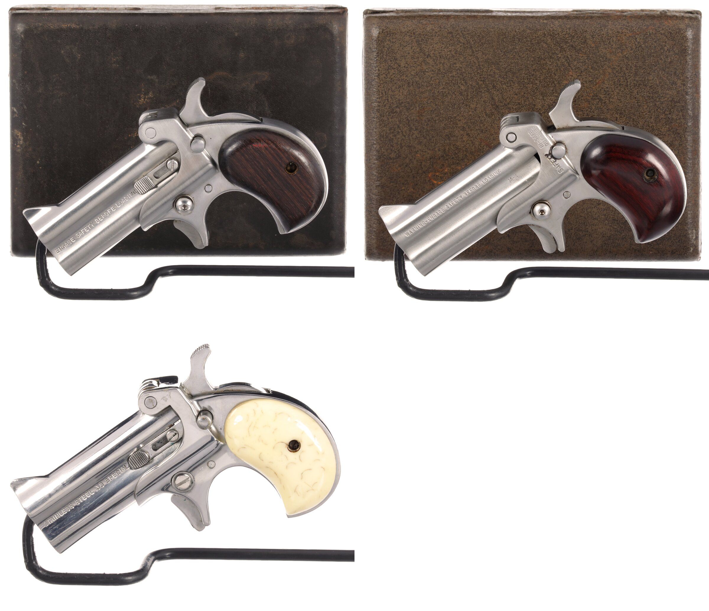Three Over/Under Derringers | Rock Island Auction