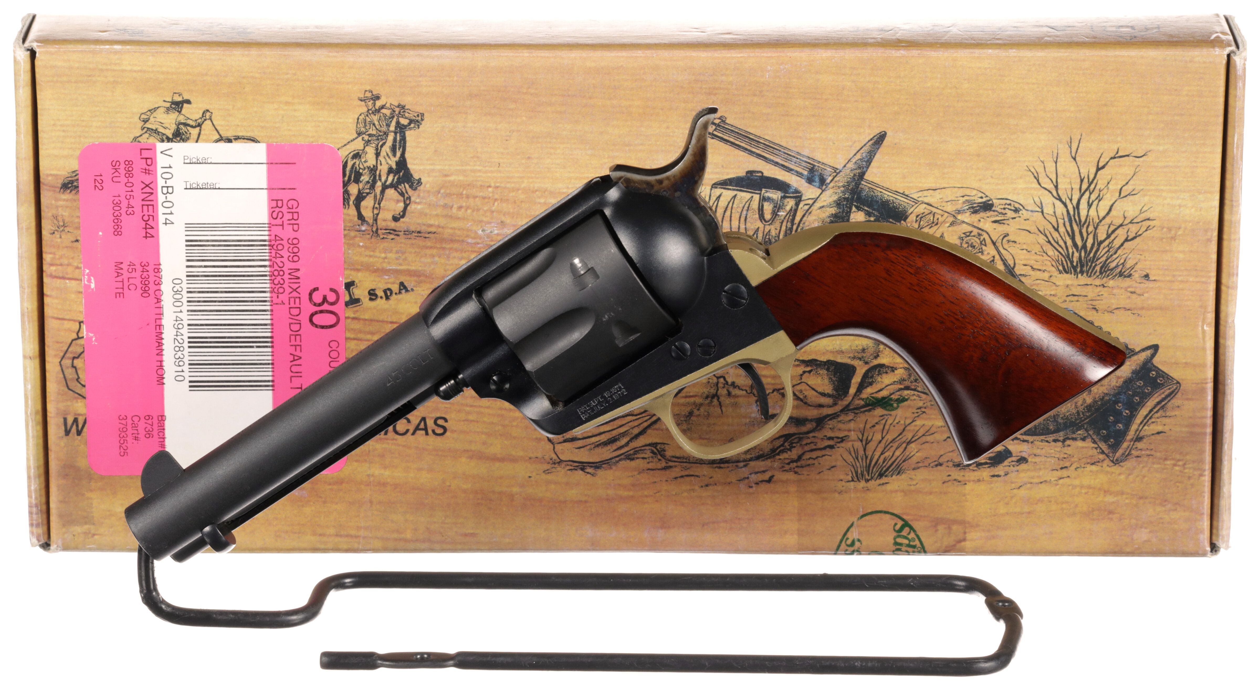 Uberti/Stoeger Model 1873 Cattleman Single Action Revolver | Rock ...