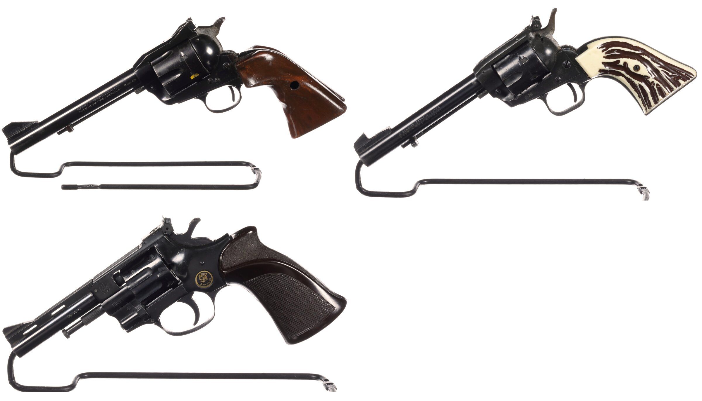 Three Revolvers | Rock Island Auction