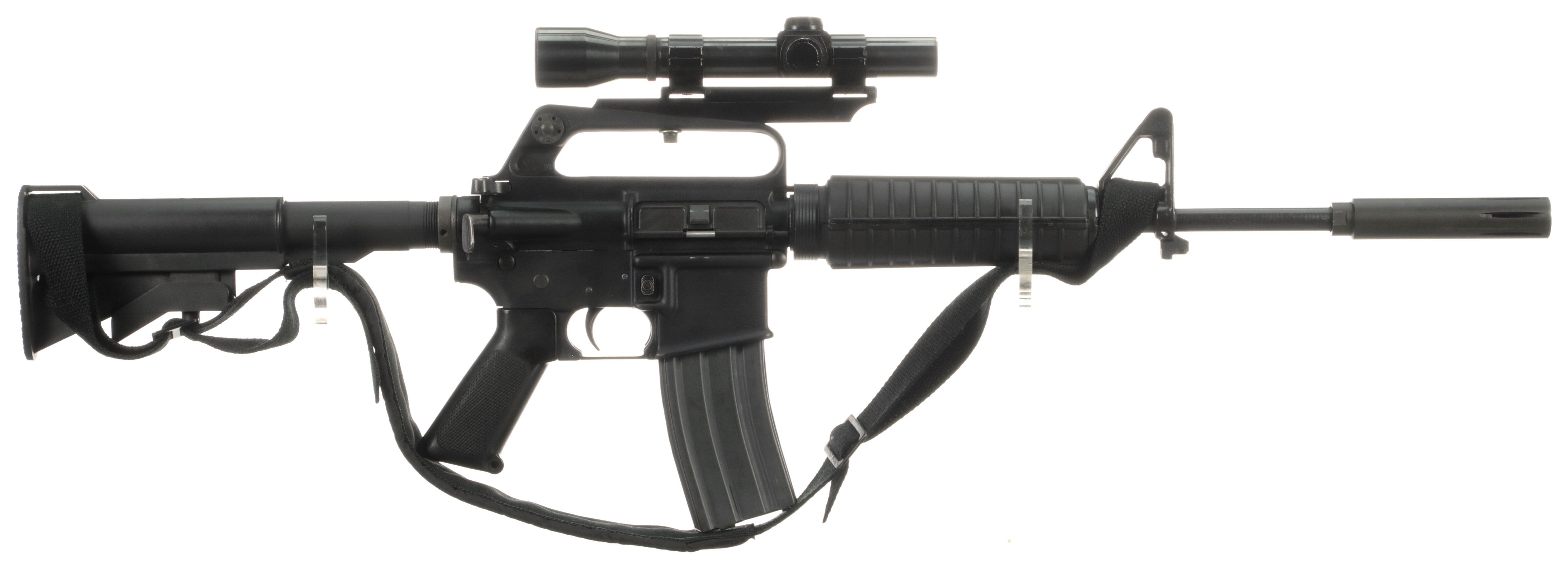 Olympic Arms/SGW XM 15A1 Semi-Automatic Rifle with Scope | Rock Island ...