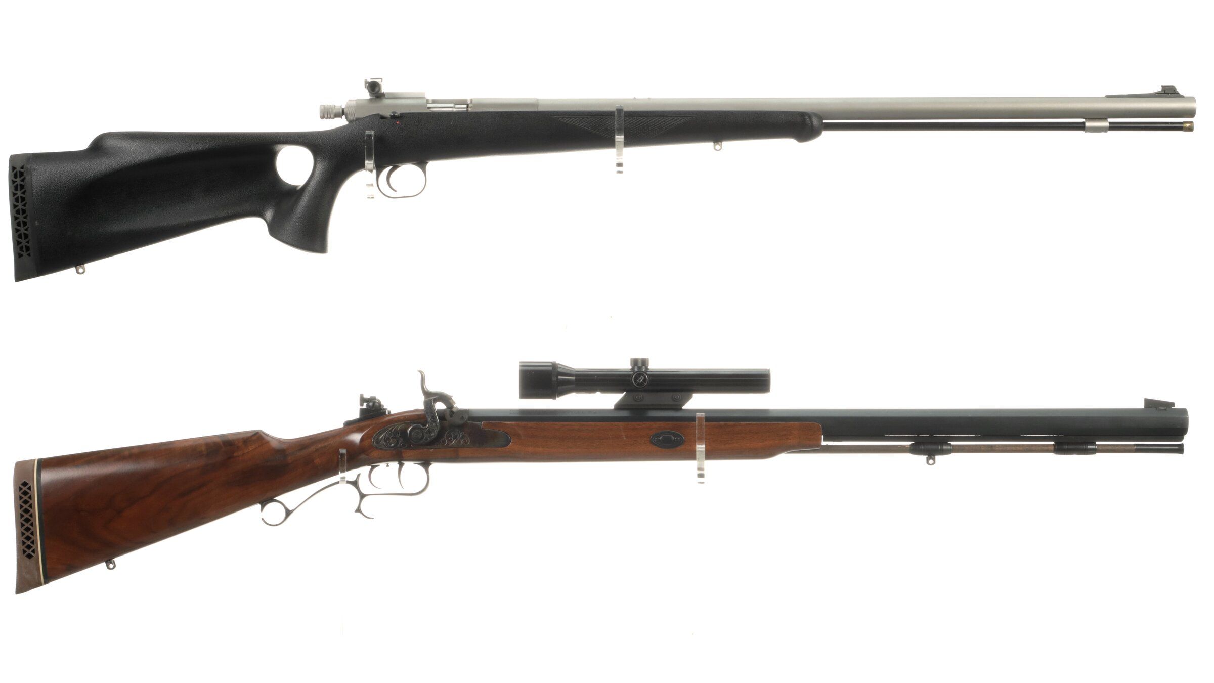 Two Percussion Rifles | Rock Island Auction