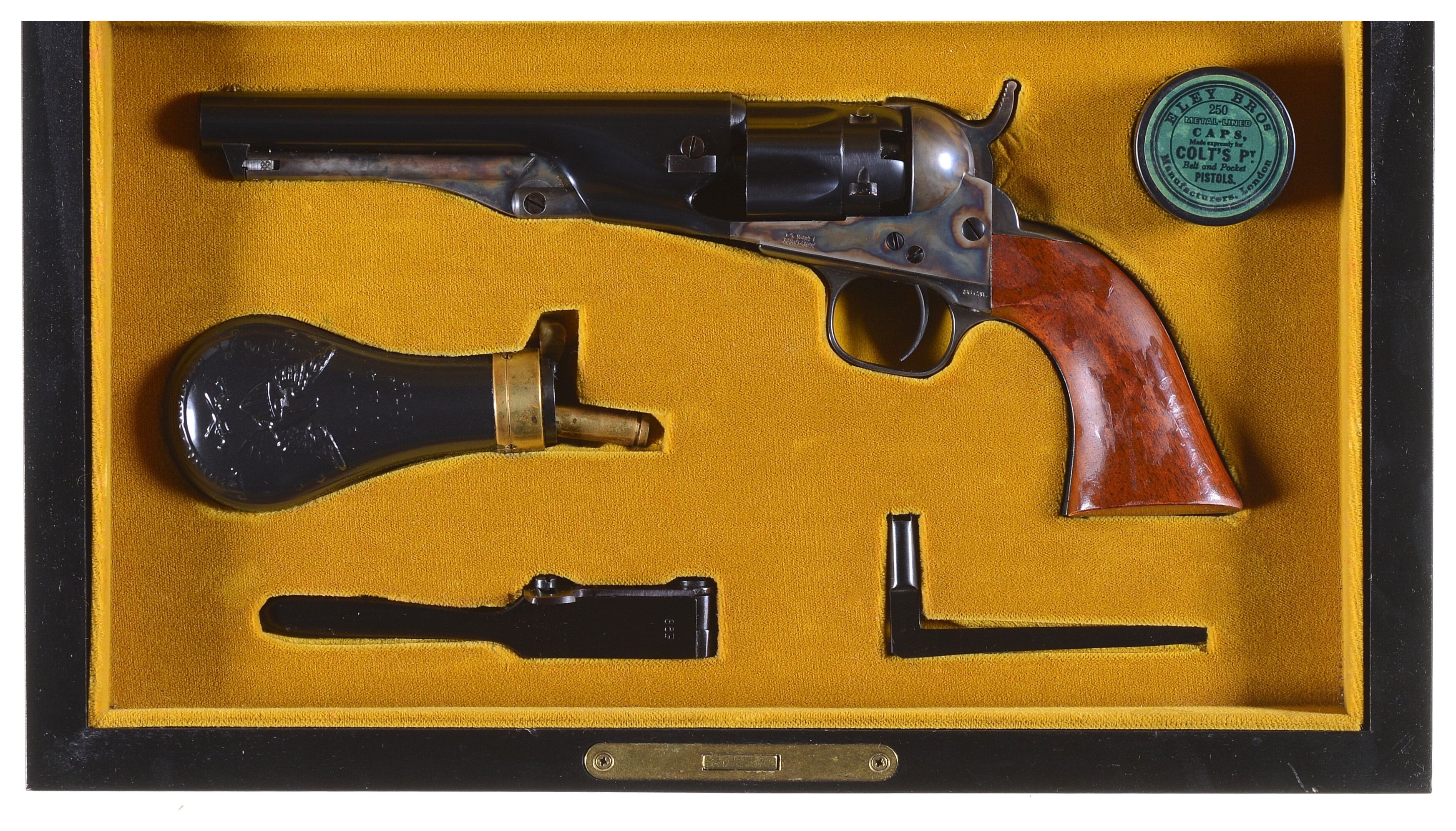 Cased Colt Black Powder Series Model 1861 Navy Pocket Revolver | Rock ...