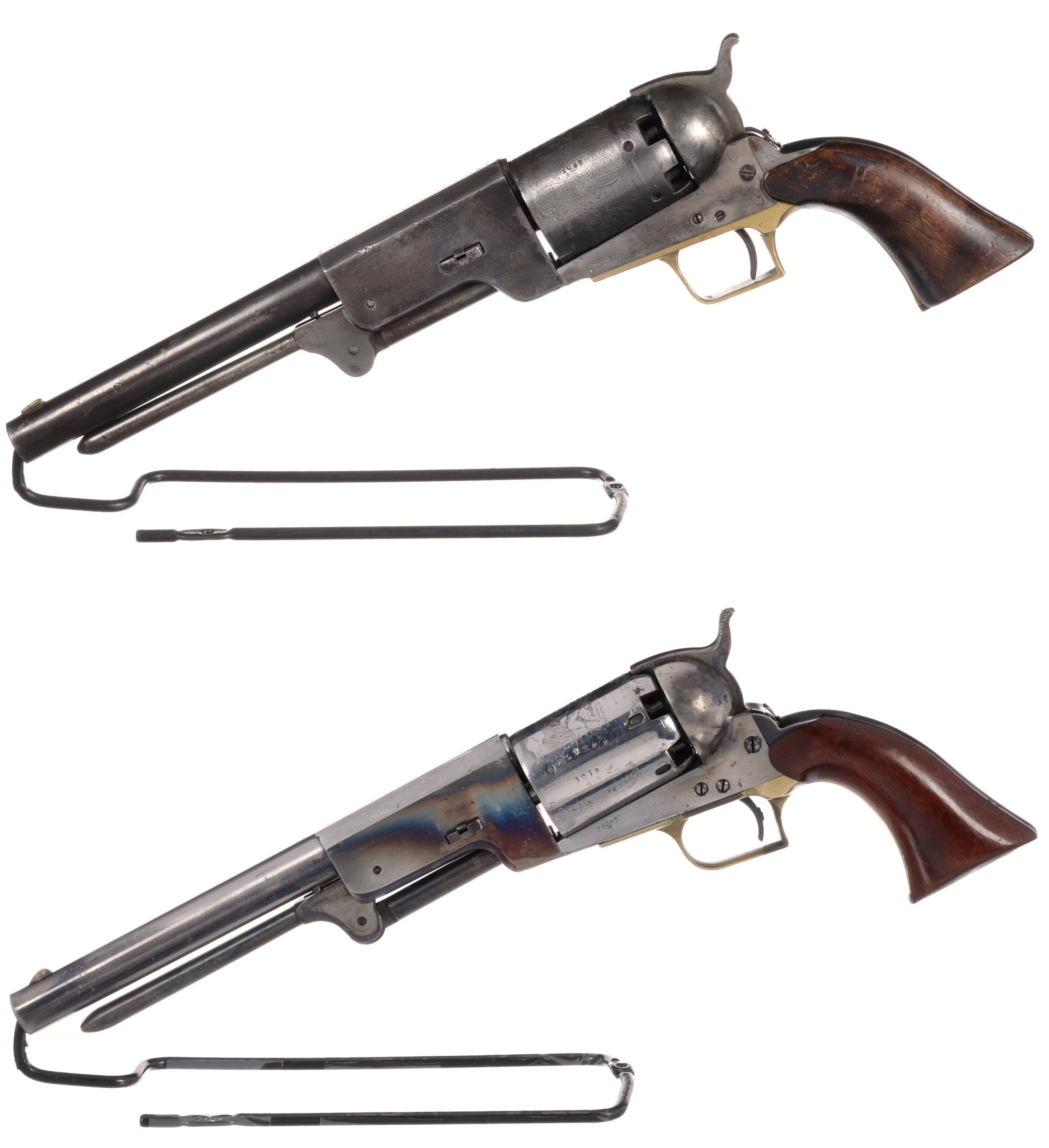 Two Unknown Copies of Colt Walker Percussion Revolvers | Rock Island ...