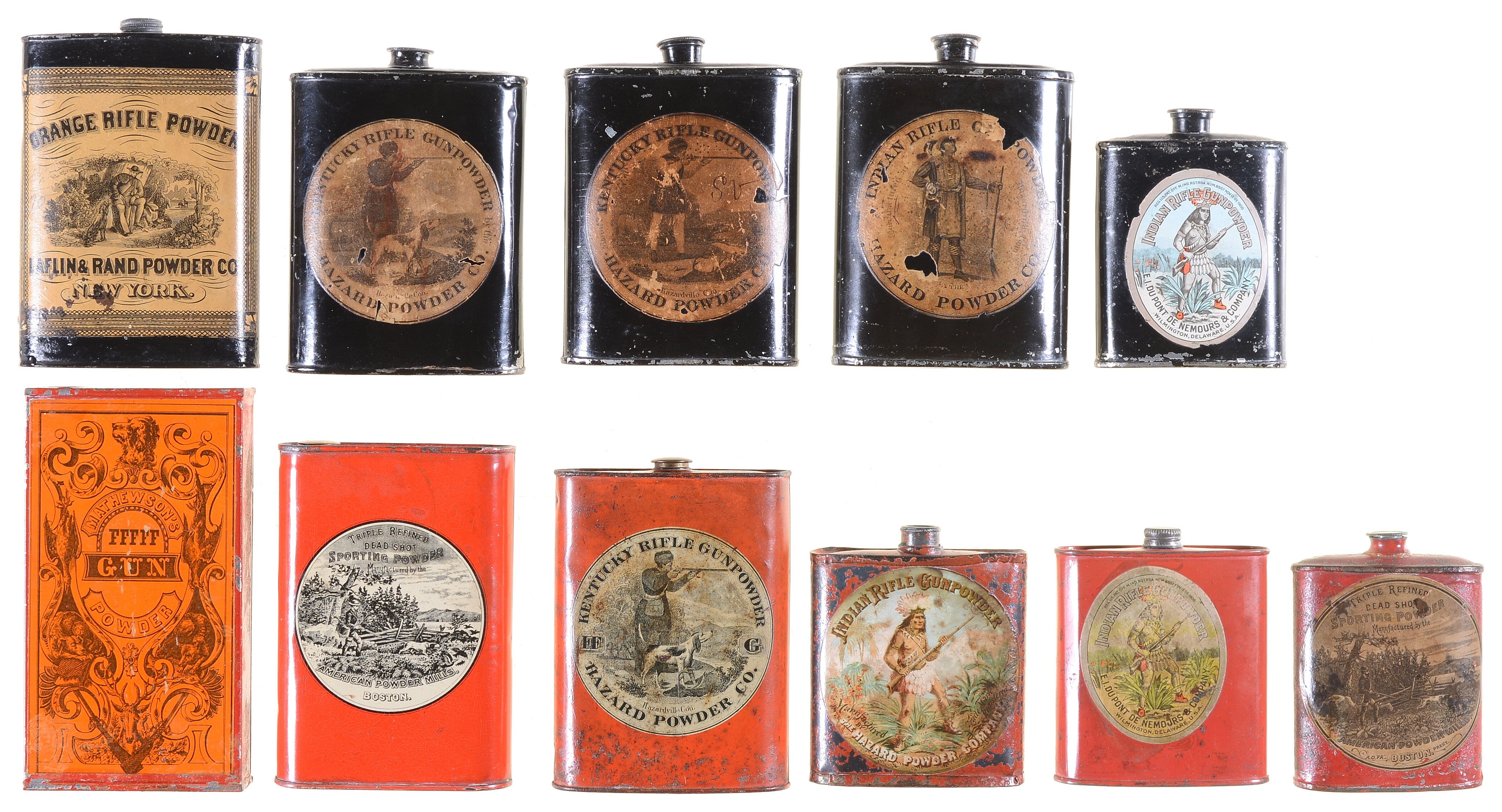 Group of Assorted Vintage Powder Tins | Rock Island Auction