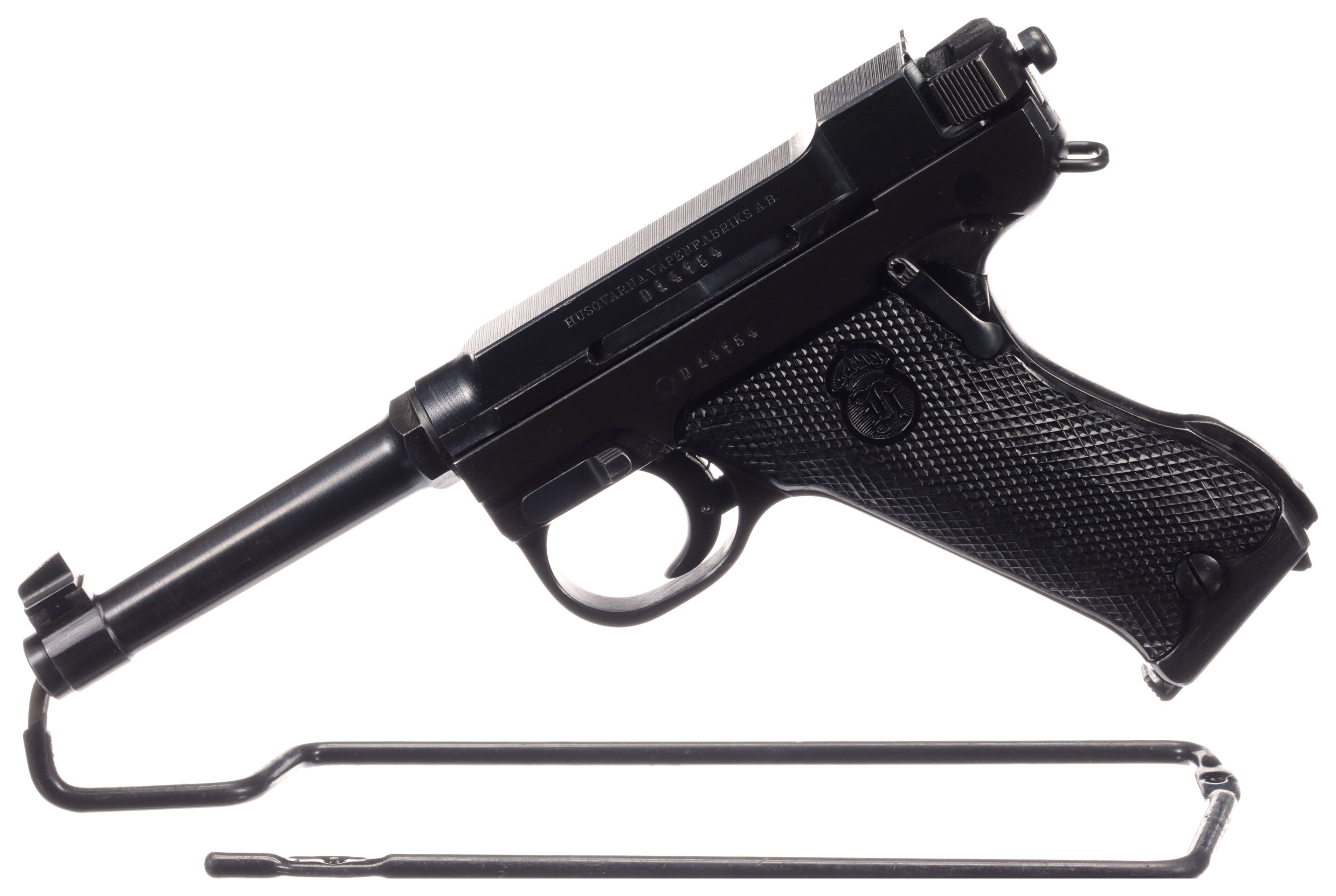 Swedish Husqvarna M40 Lahti Semi-Automatic Pistol | Rock Island Auction