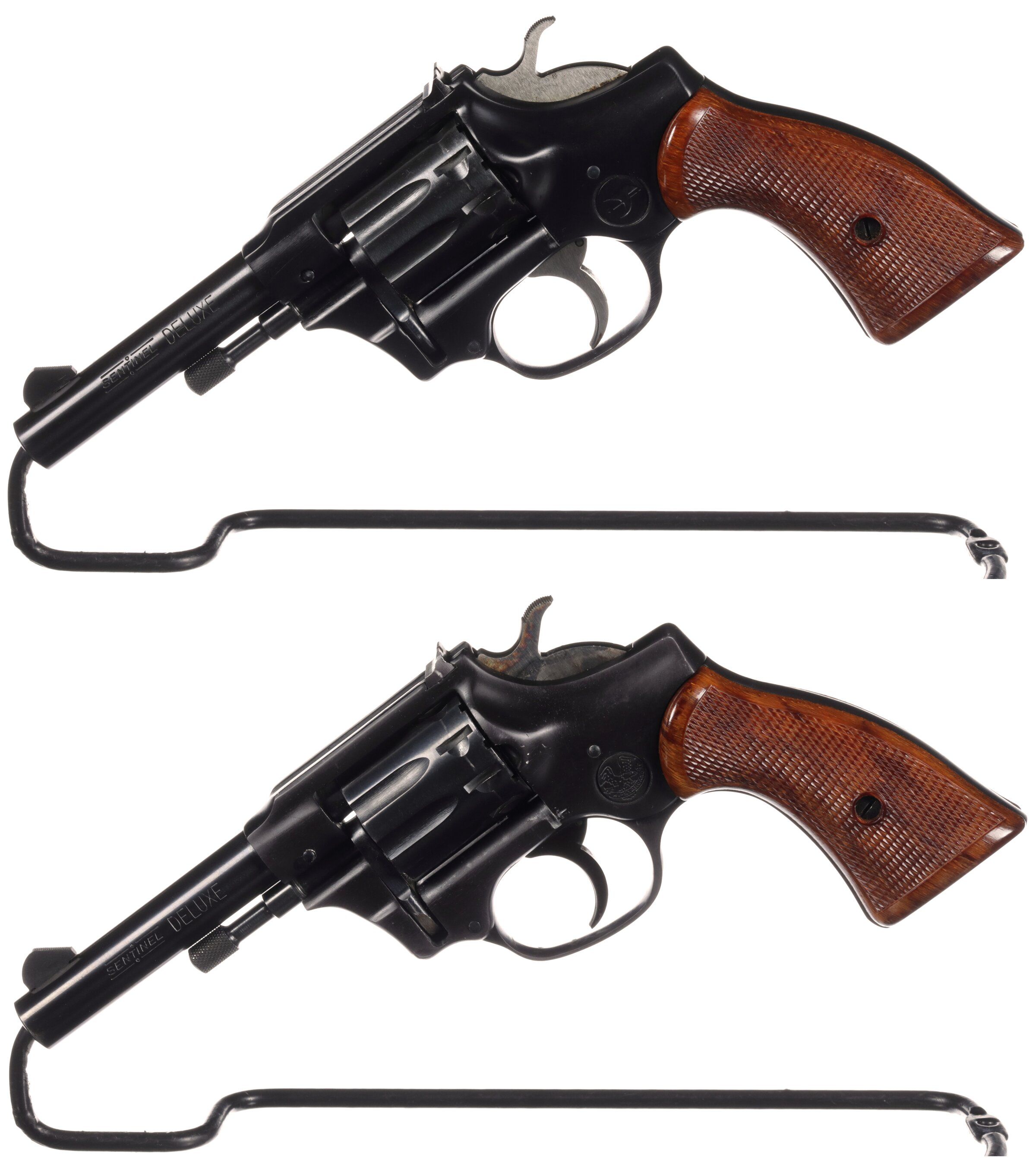 Two High Standard Sentinel Deluxe Double Action Revolvers | Rock Island ...