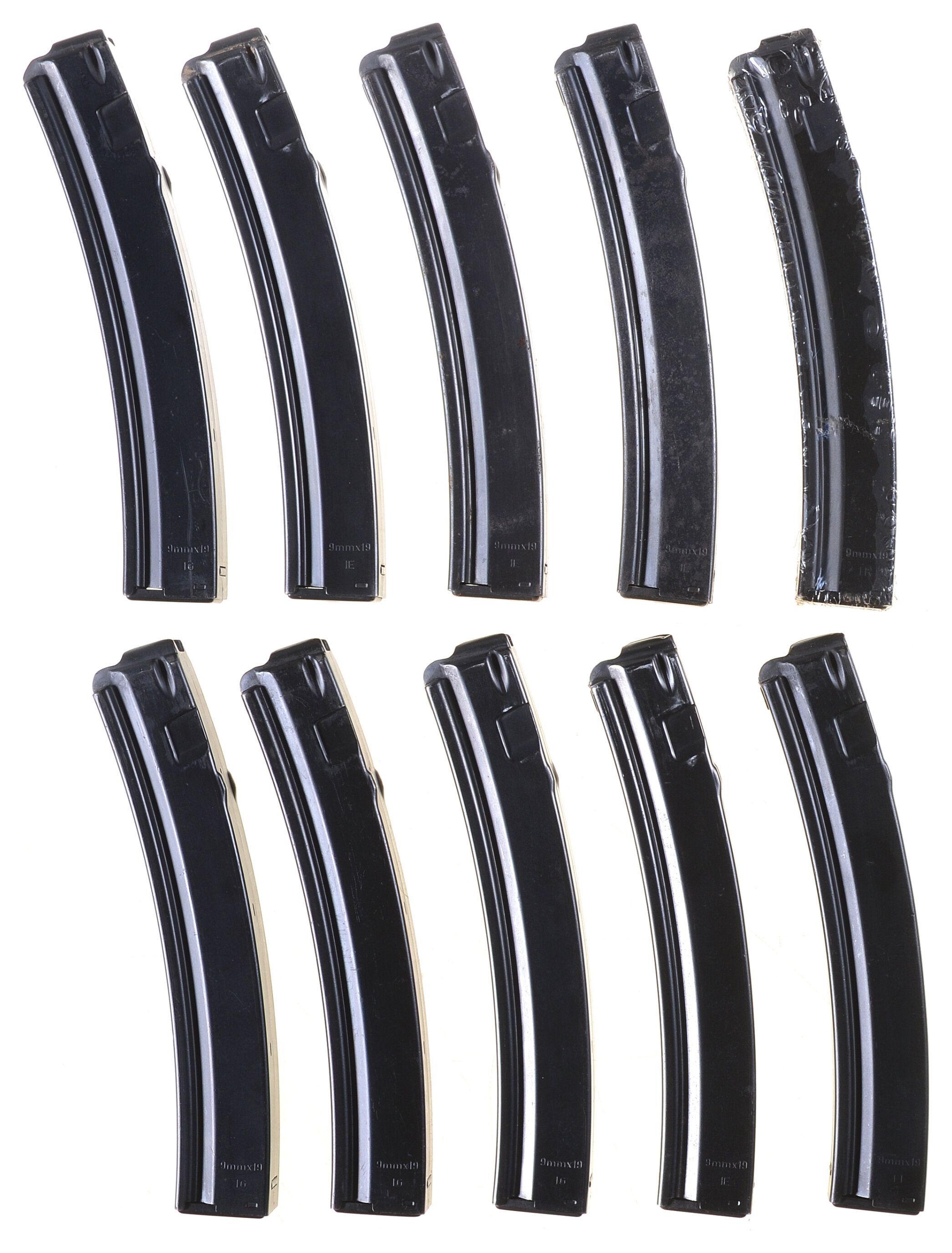 Group of Ten Heckler & Koch MP5/SP5 Pattern Magazines | Rock Island Auction