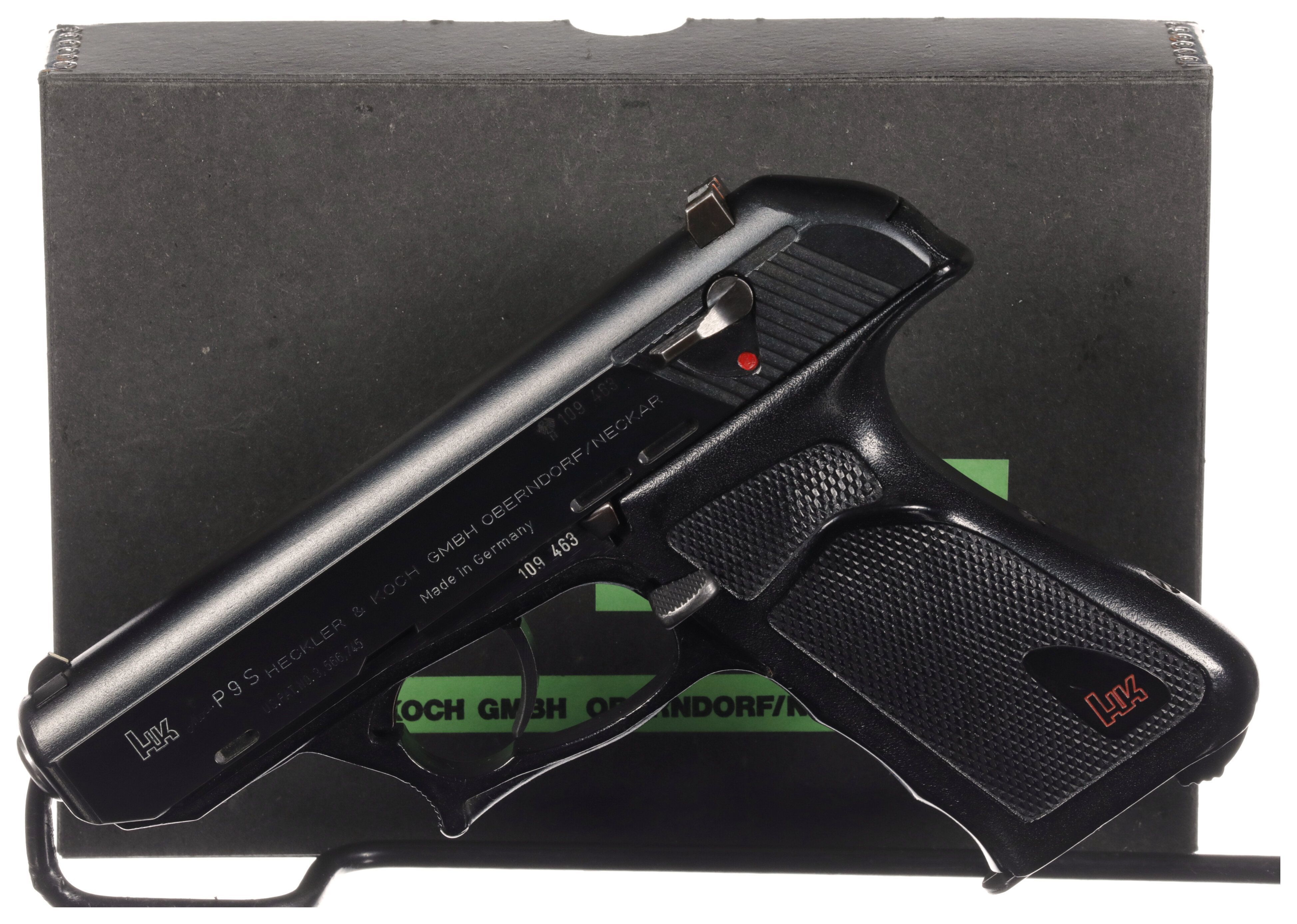 Heckler & Koch Model P9S Semi-Automatic Pistol with Box | Rock Island ...
