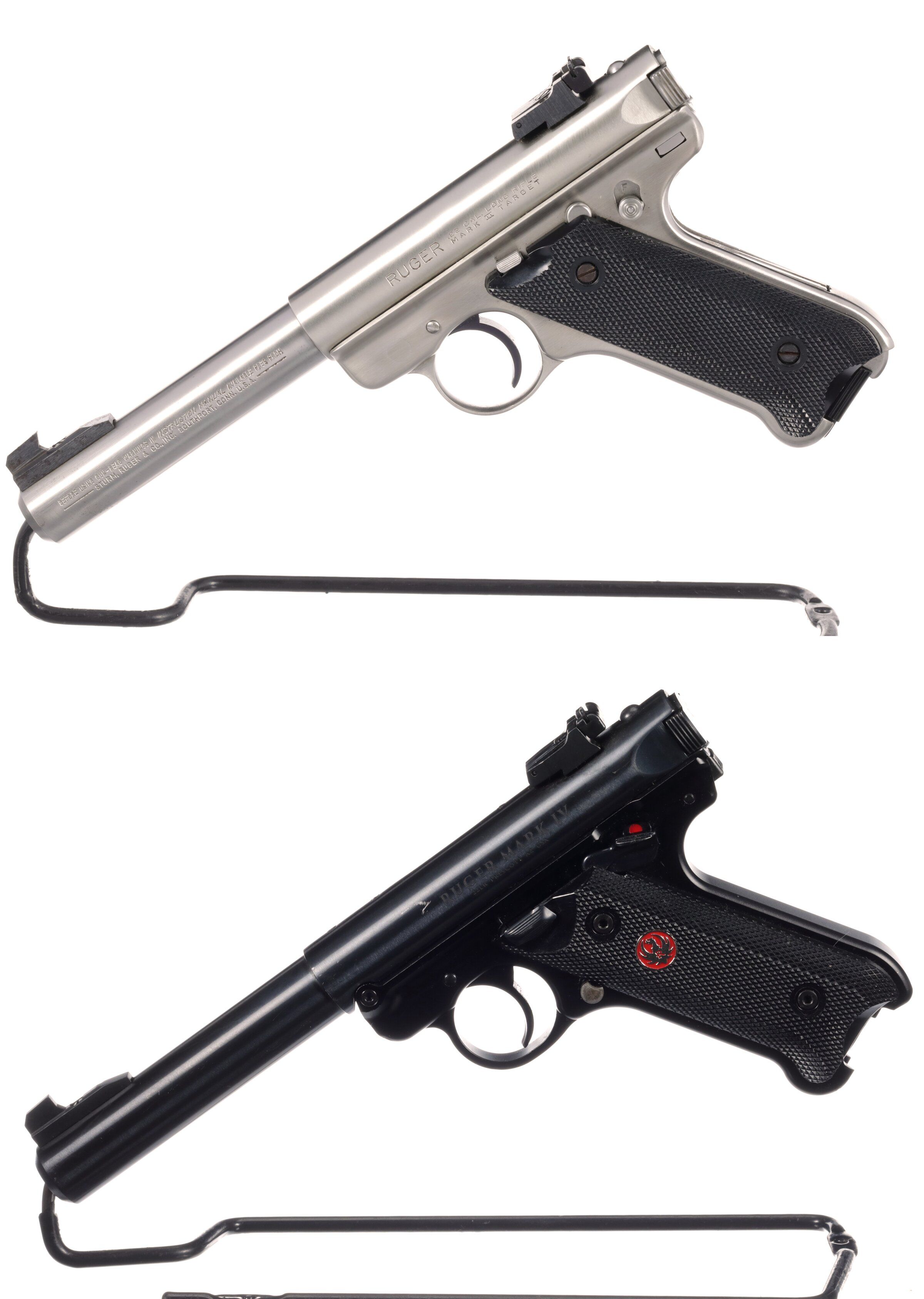 Two Ruger Semi-Automatic Pistols | Rock Island Auction