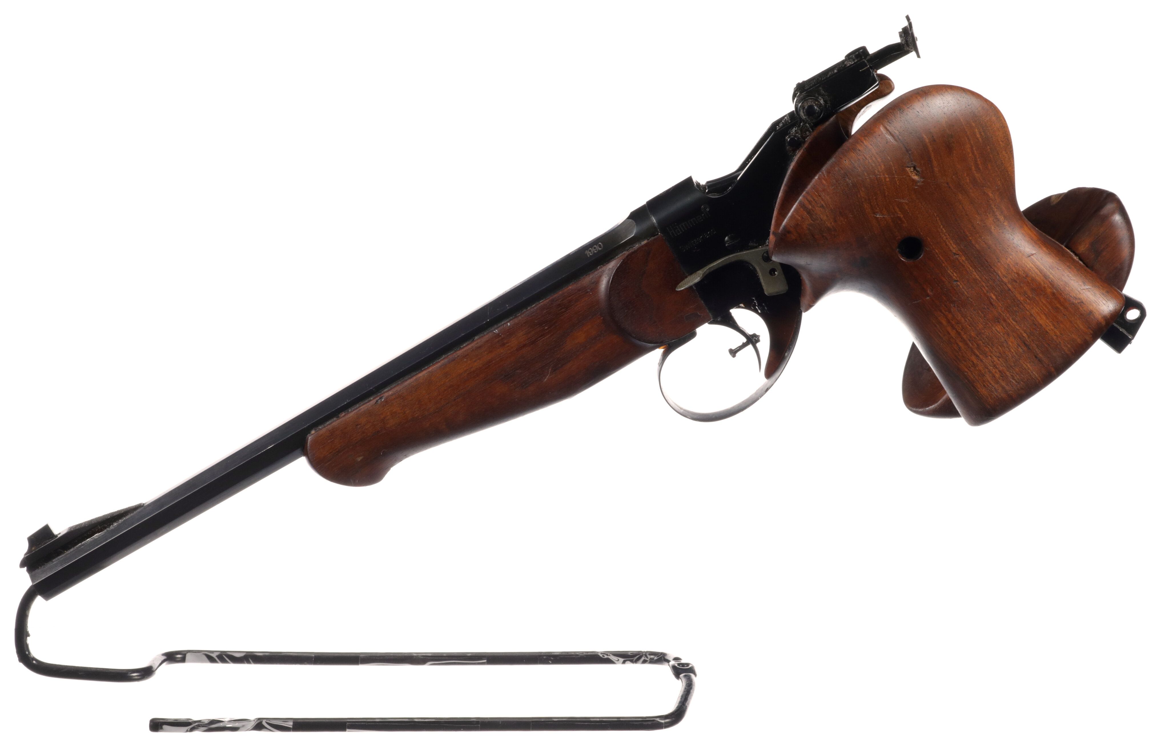 Hammerli Model 100 Free Single Shot Pistol | Rock Island Auction