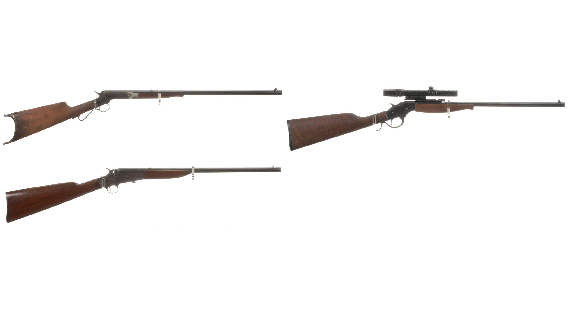 Three Single Shot Rimfire Rifles | Rock Island Auction