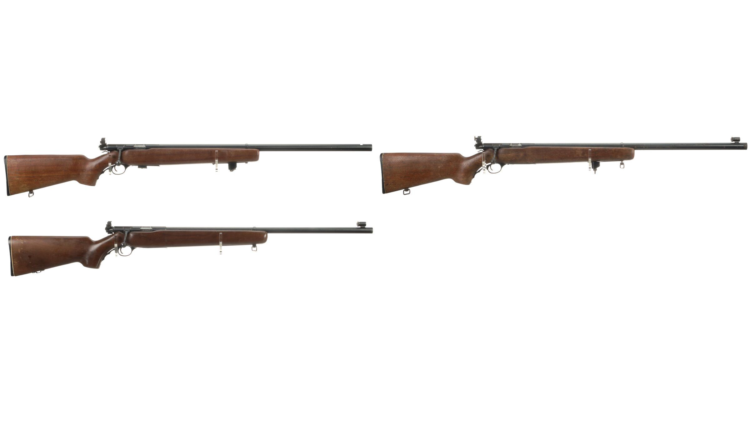 Three Mossberg Model 144 Bolt Action Rifles | Rock Island Auction