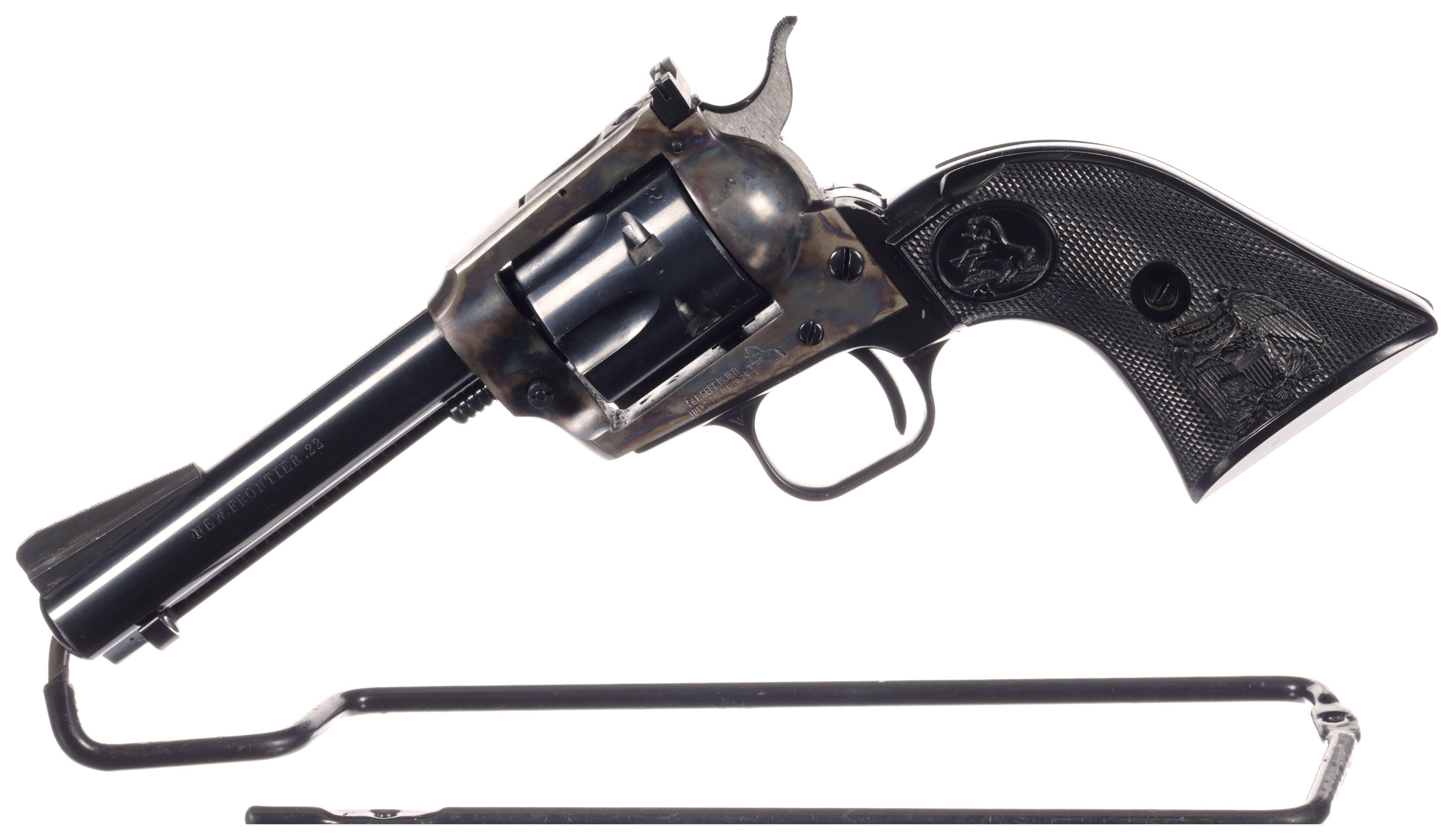 Colt New Frontier .22 Single Action Revolver with Holster | Rock Island ...