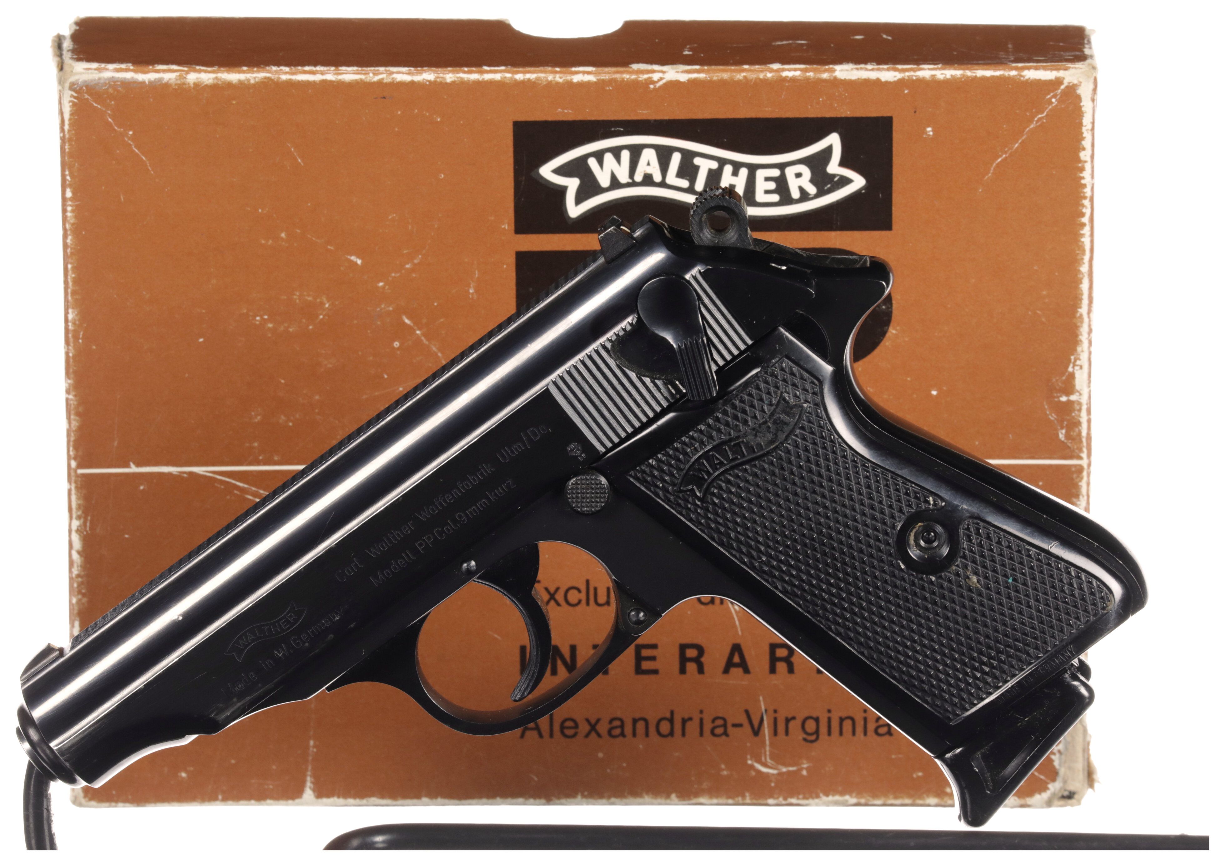 Walther/Interarms Model PP Semi-Automatic Pistol with Box | Rock Island ...