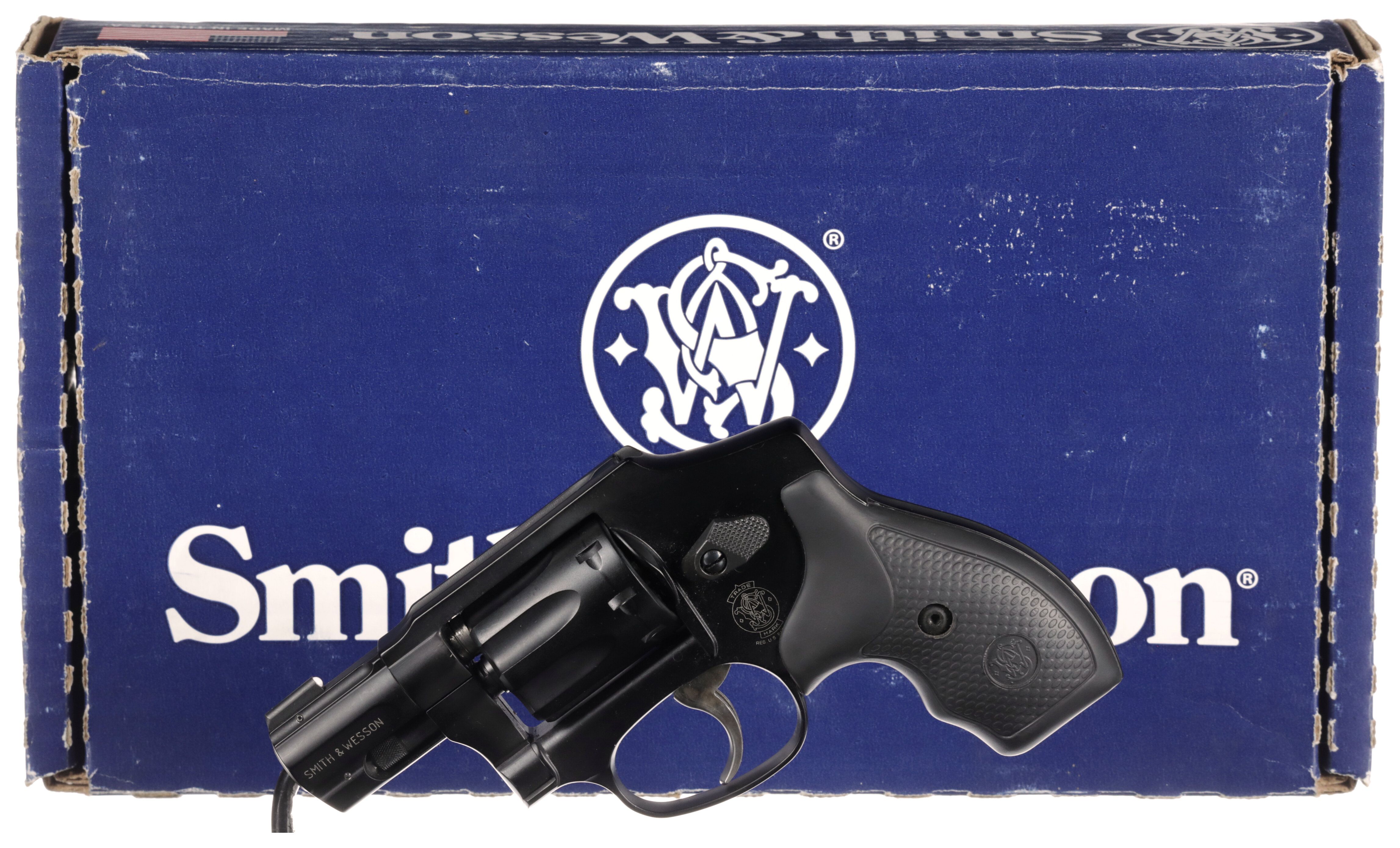Smith & Wesson Model 43C AirLite Double Action Revolver with Box | Rock Island Auction