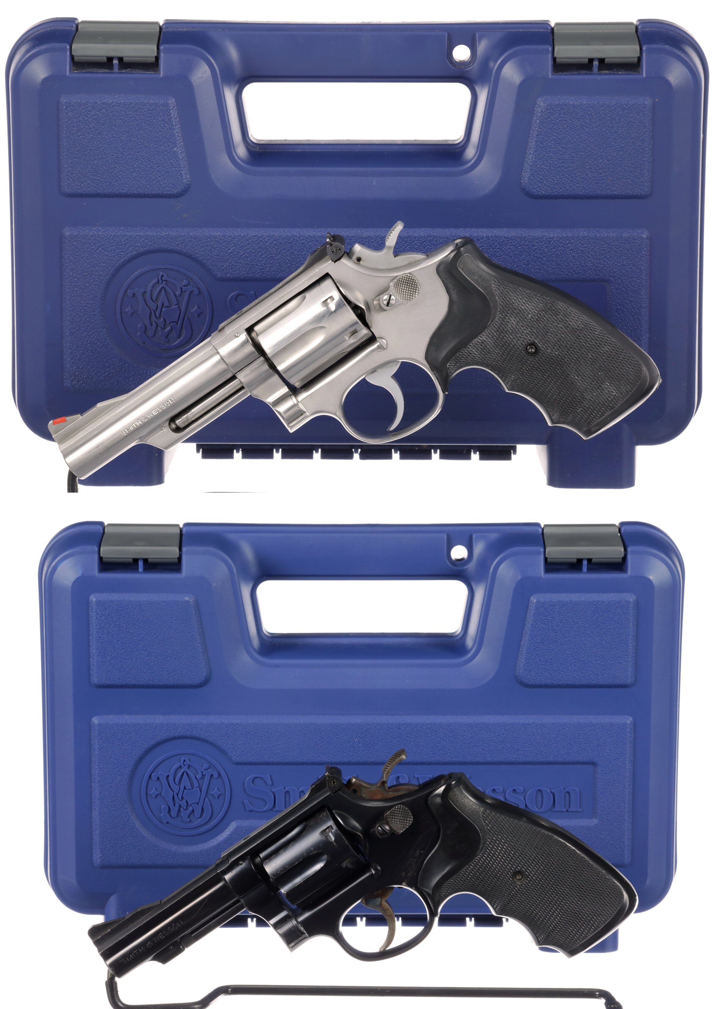 Two Smith & Wesson Double Action Revolvers with Cases | Rock Island Auction