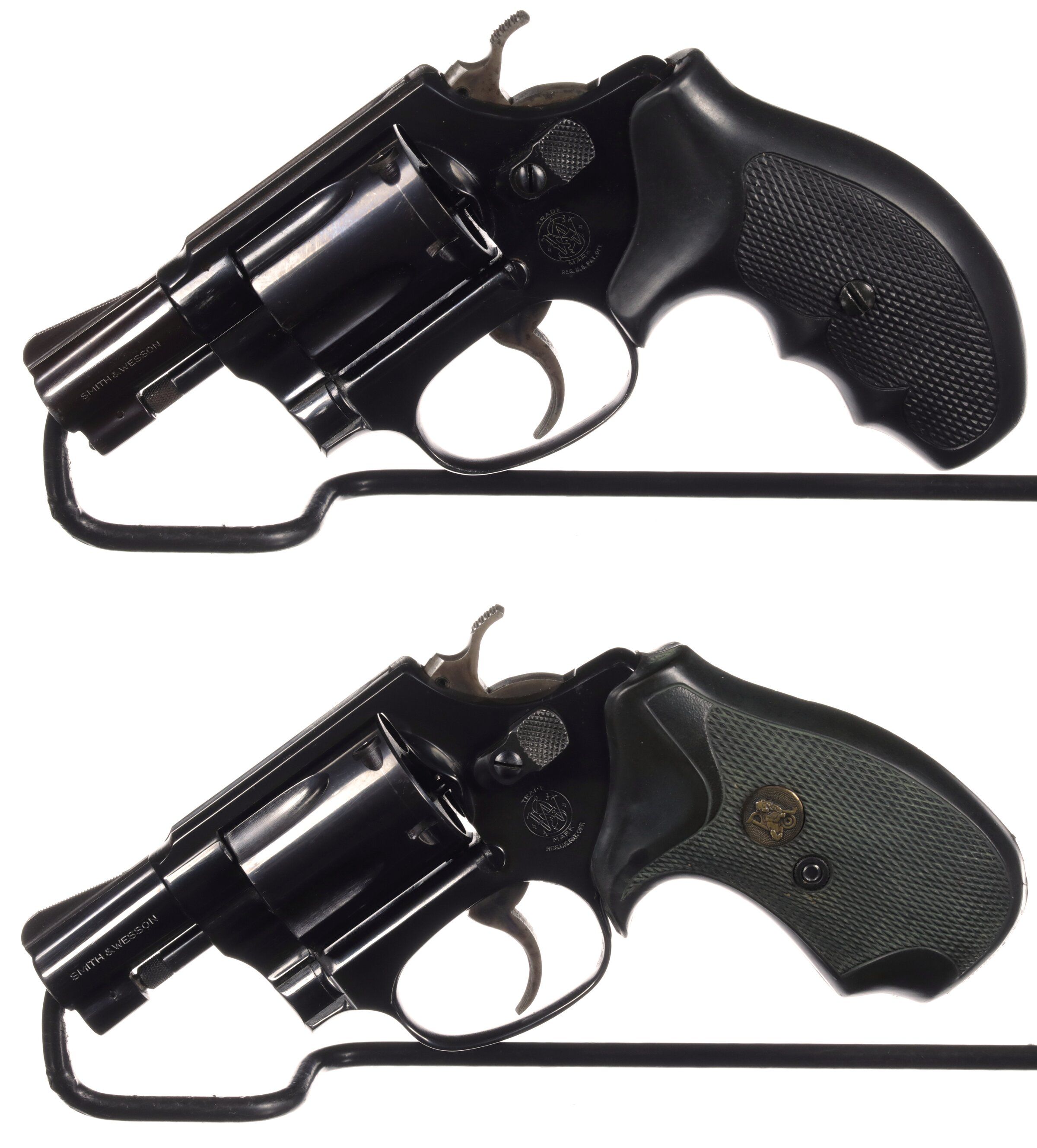 Two Smith & Wesson Model 36 Double Action Revolvers | Rock Island Auction