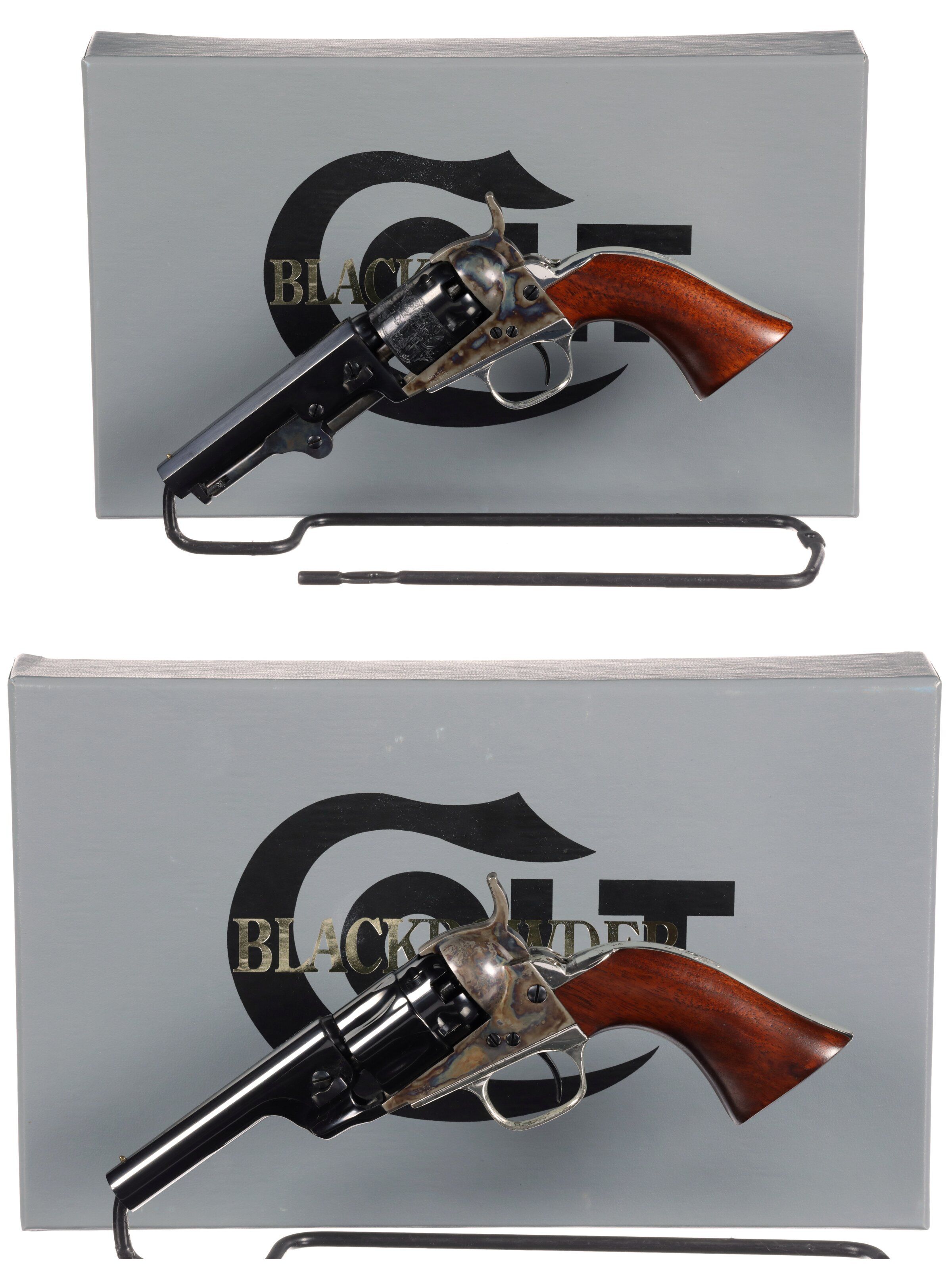 Two Colt Black Powder Series Percussion Revolvers with Boxes | Rock ...