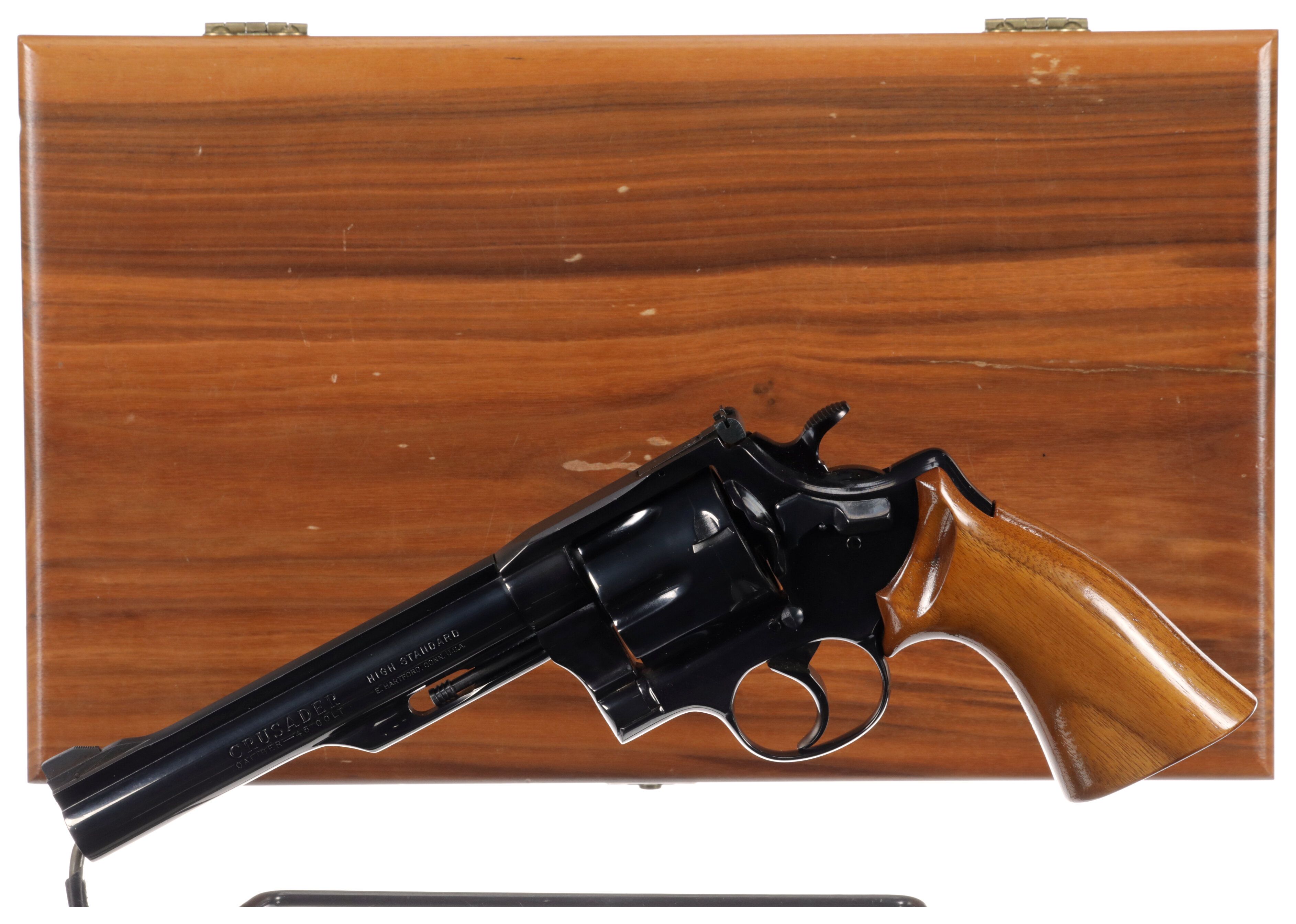 High Standard 50th Anniversary Crusader Double Action Revolver | Rock ...