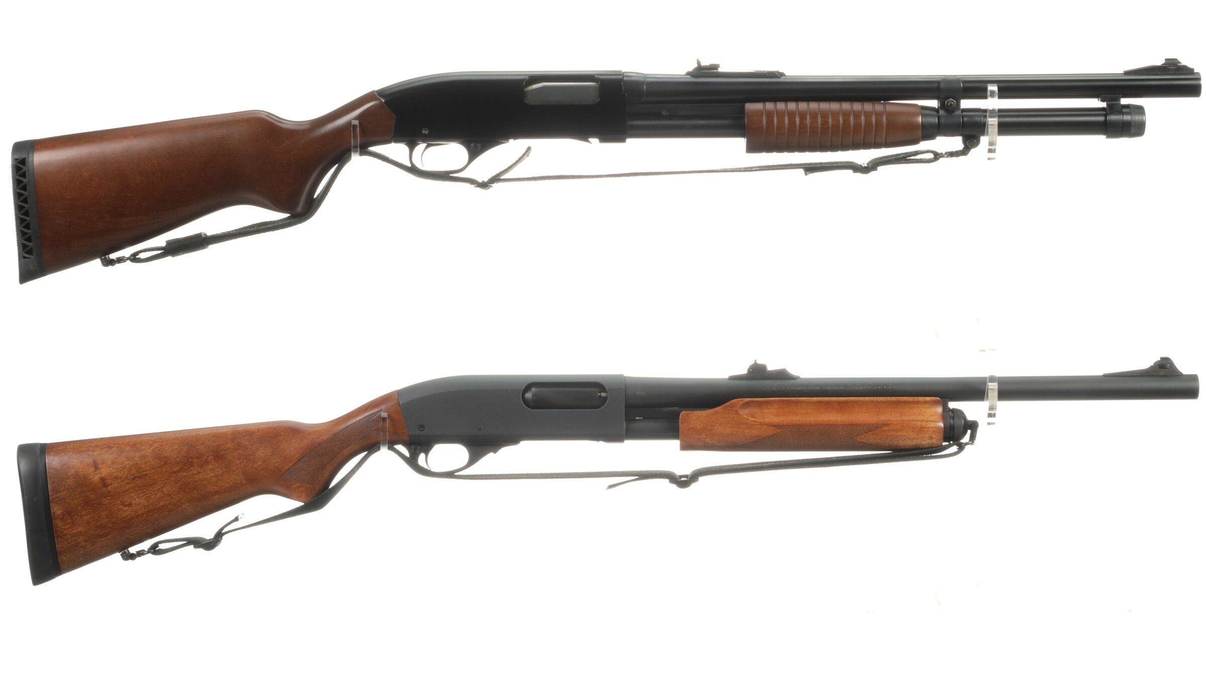 Two Slide Action Shotguns | Rock Island Auction