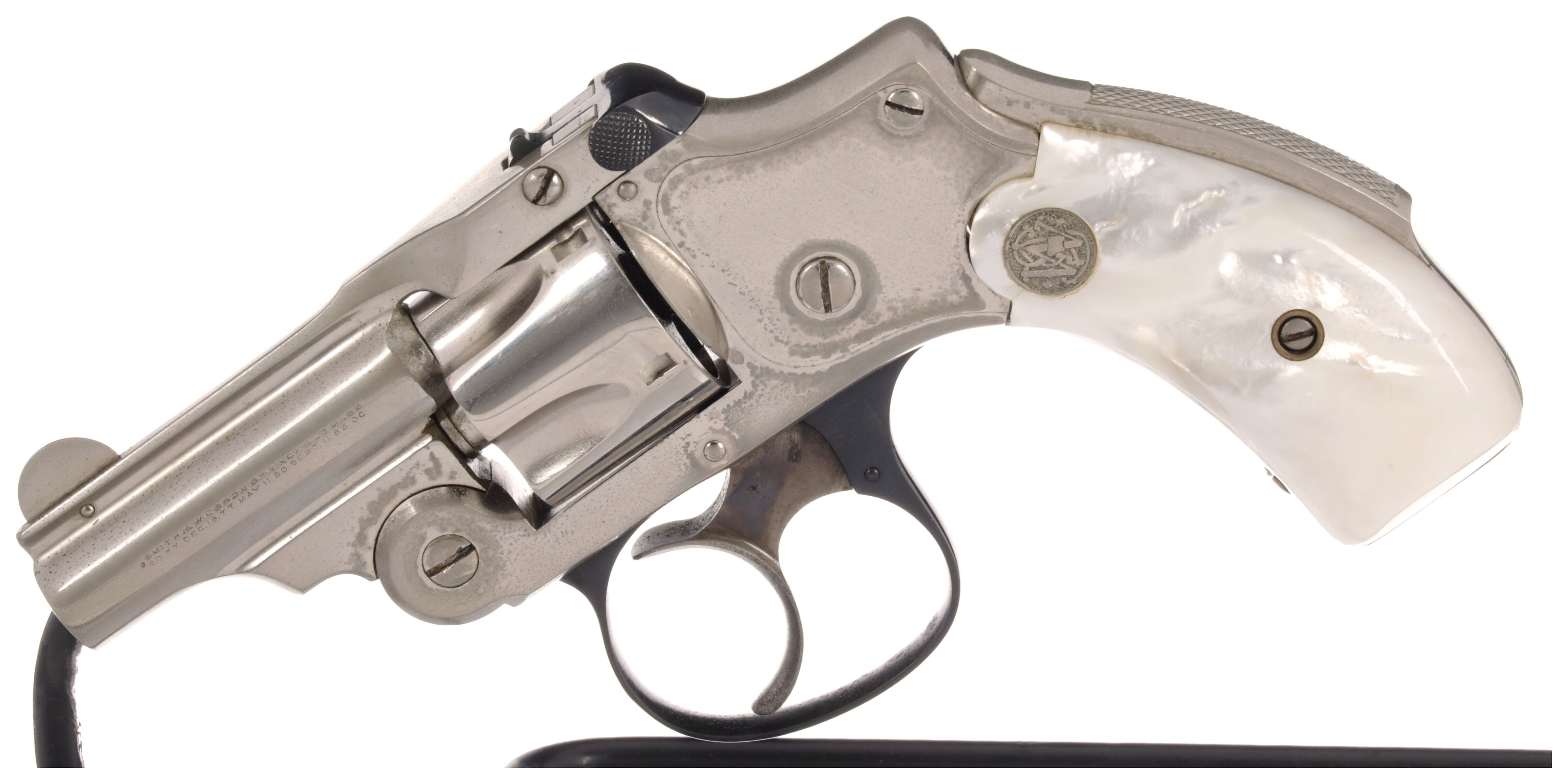 Smith & Wesson .32 Safety Hammerless "Bicycle Gun" Revolver | Rock ...