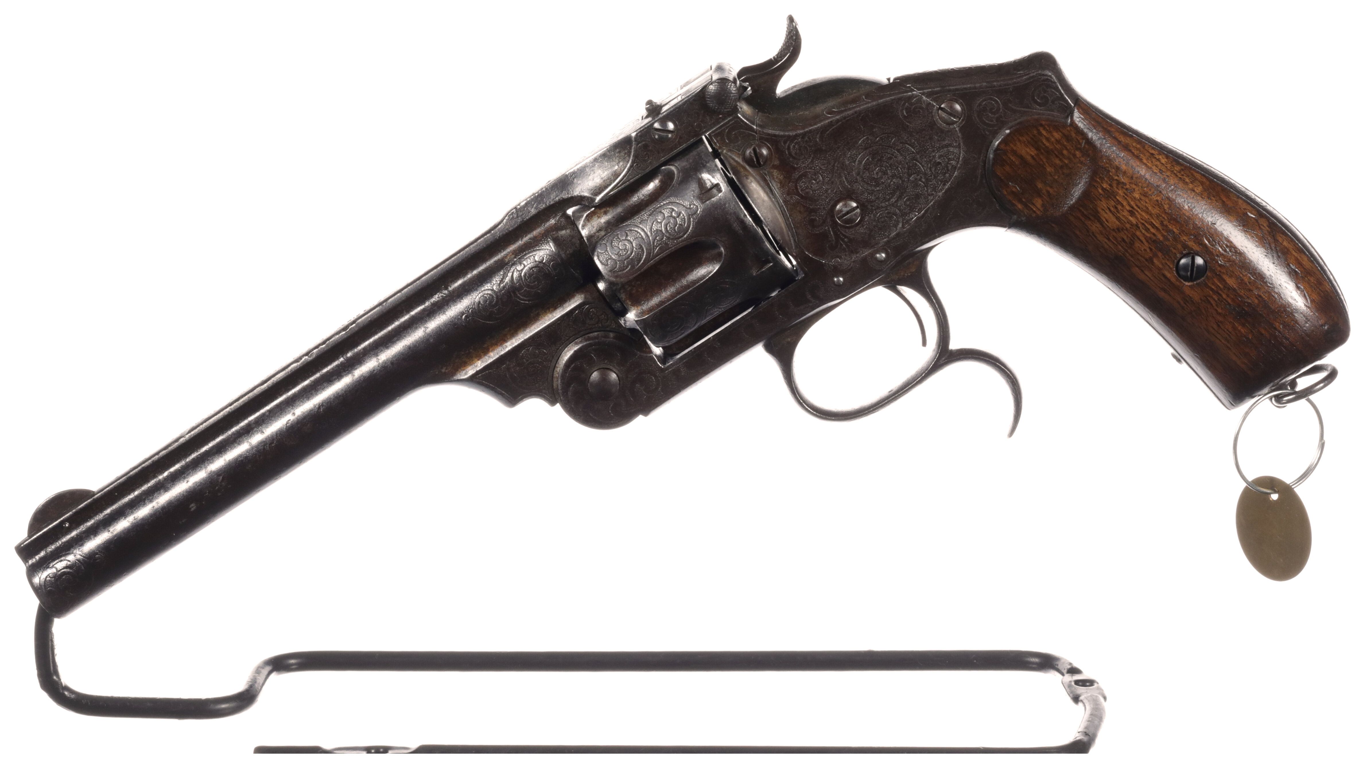 Engraved Orbea Hermanos Model 3 Single Action Revolver | Rock Island ...