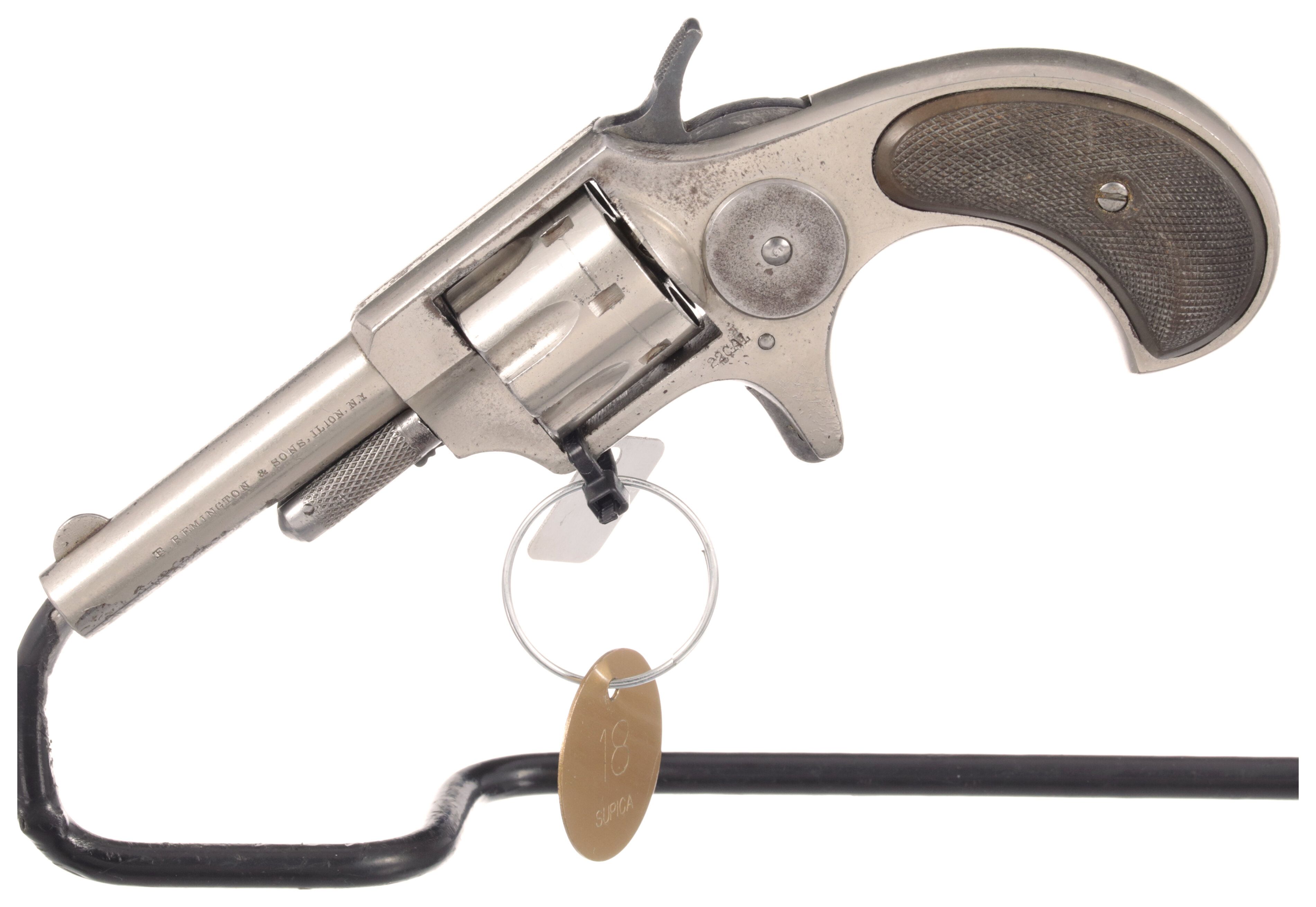 Serial Number 1 Remington Iroquois Spur Trigger Revolver | Rock Island ...