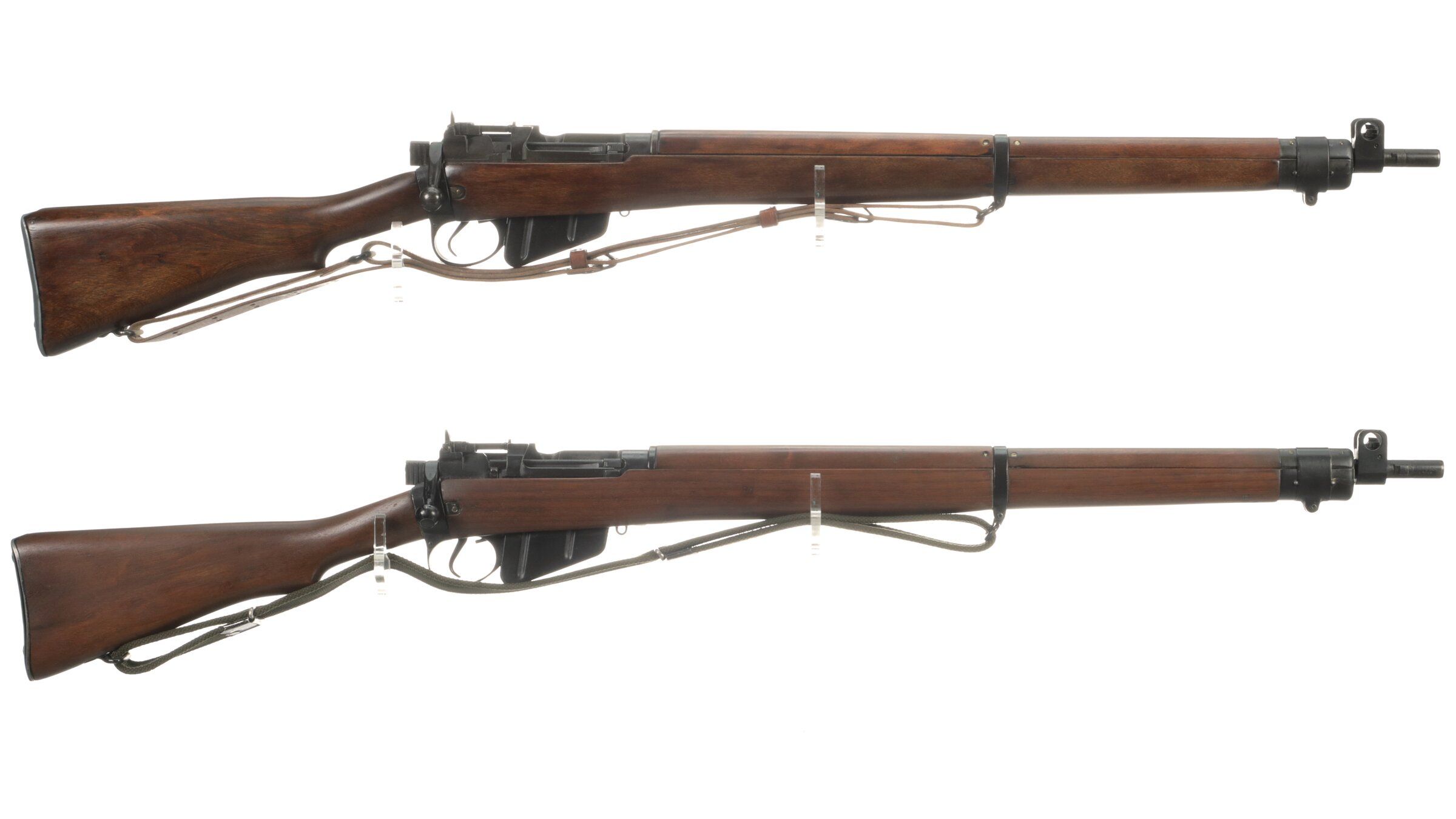 Two British Military Bolt Action Rifles | Rock Island Auction