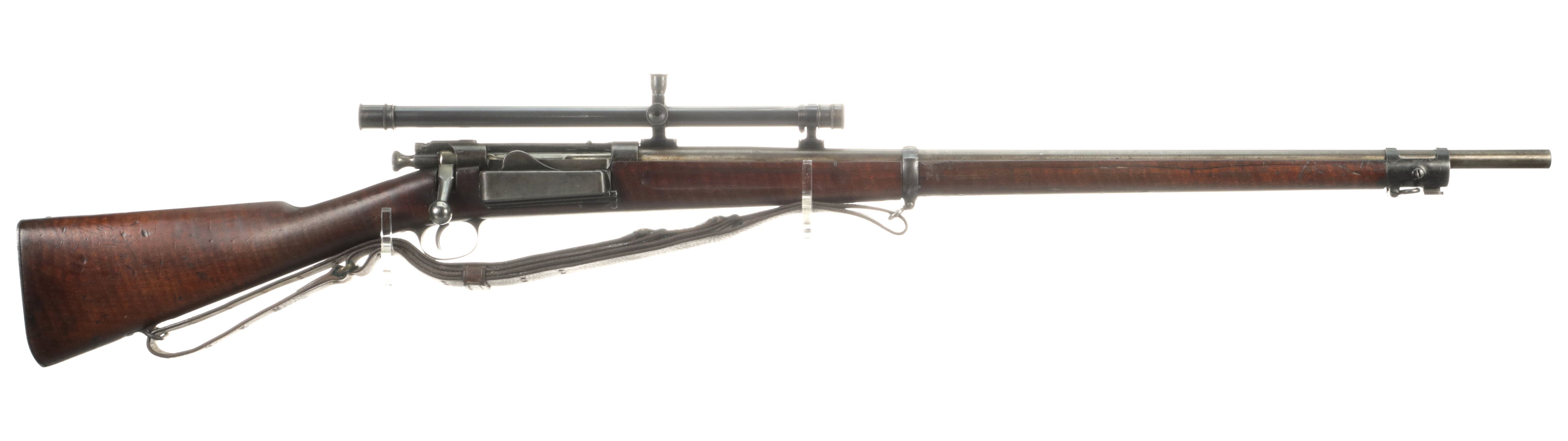 U.S. Springfield Armory Model 1898 Bolt Action Rifle with Scope | Rock ...
