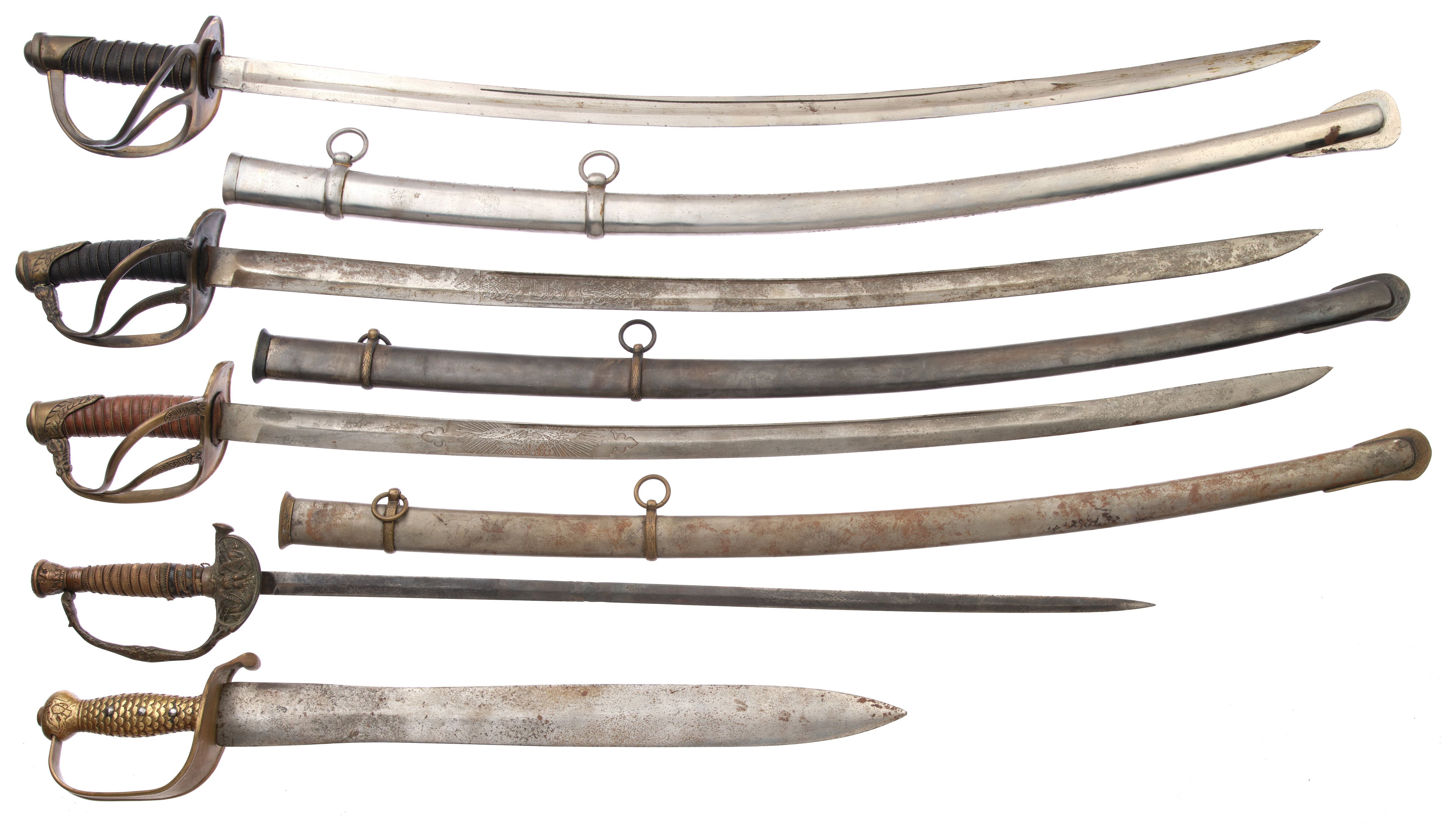 Five Civil War Era Swords | Rock Island Auction