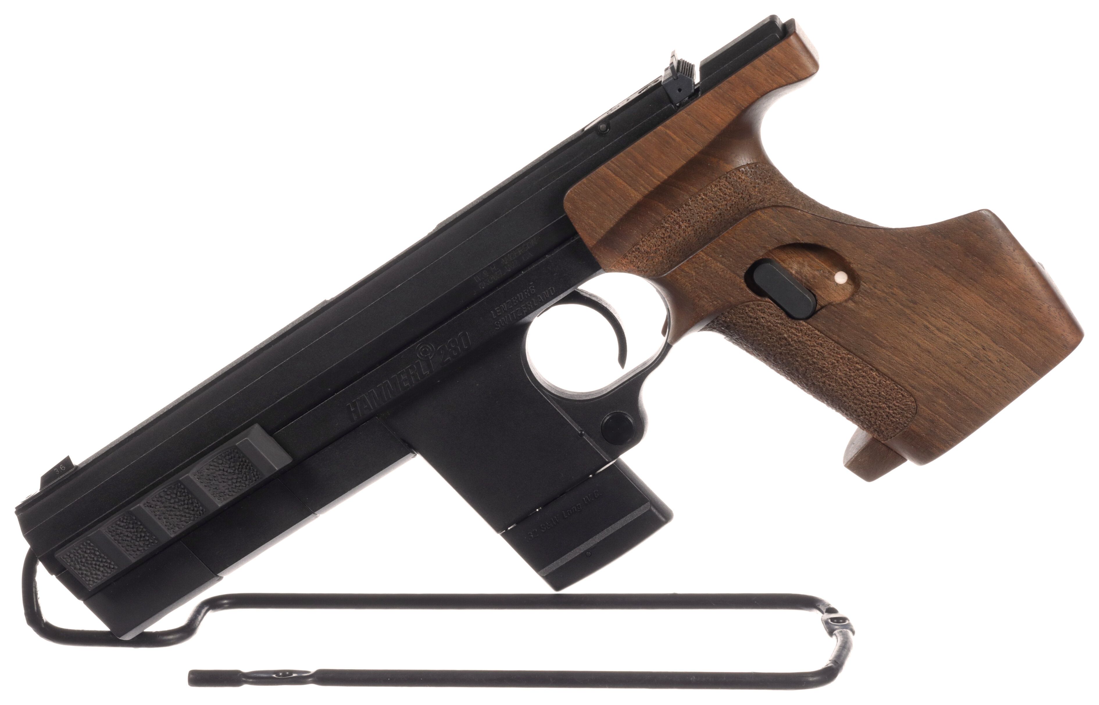Hammerli Model 280 Semi-Automatic Target Pistol with Case | Rock Island ...