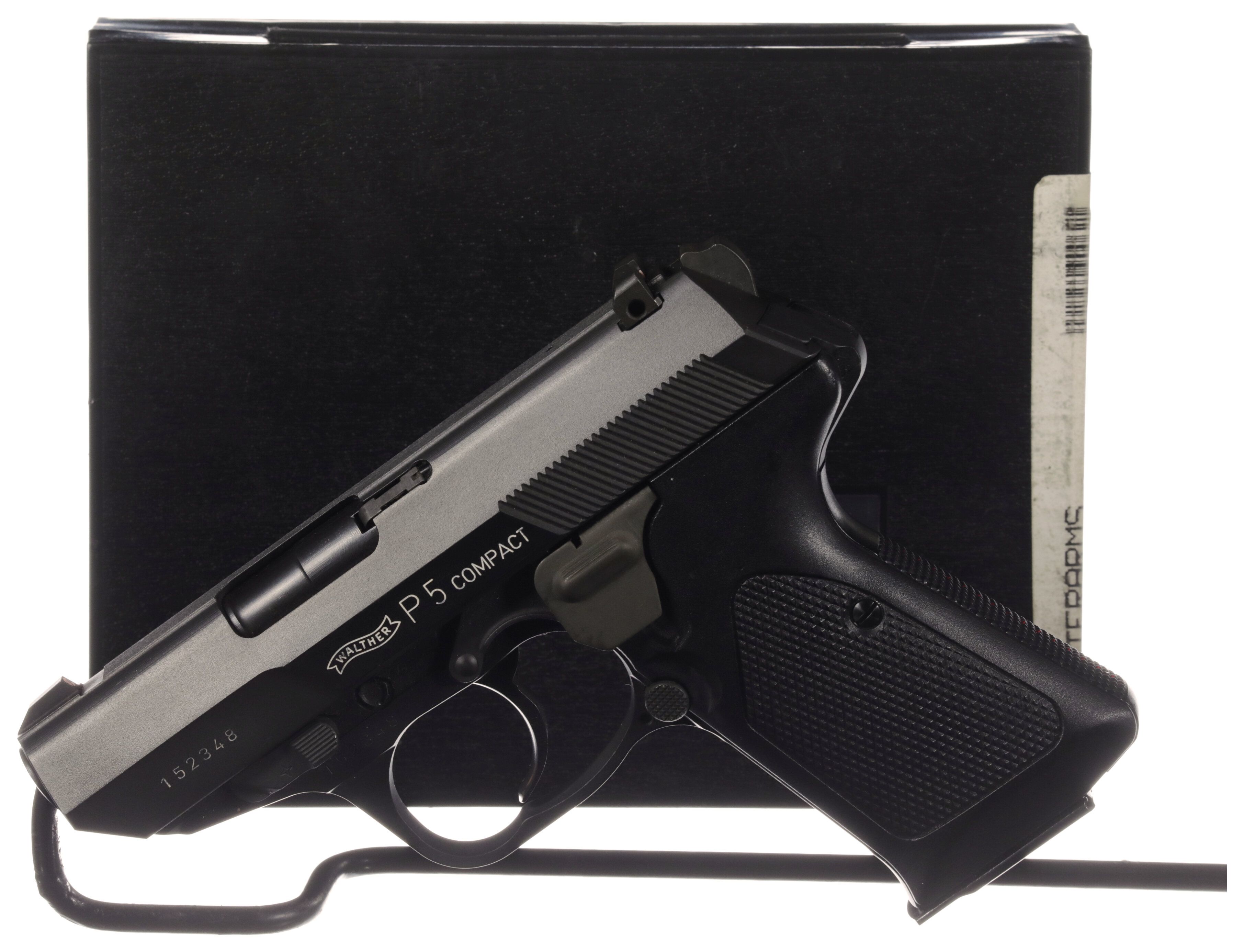 Walther P5 Compact Semi-Automatic Pistol with Case | Rock Island Auction